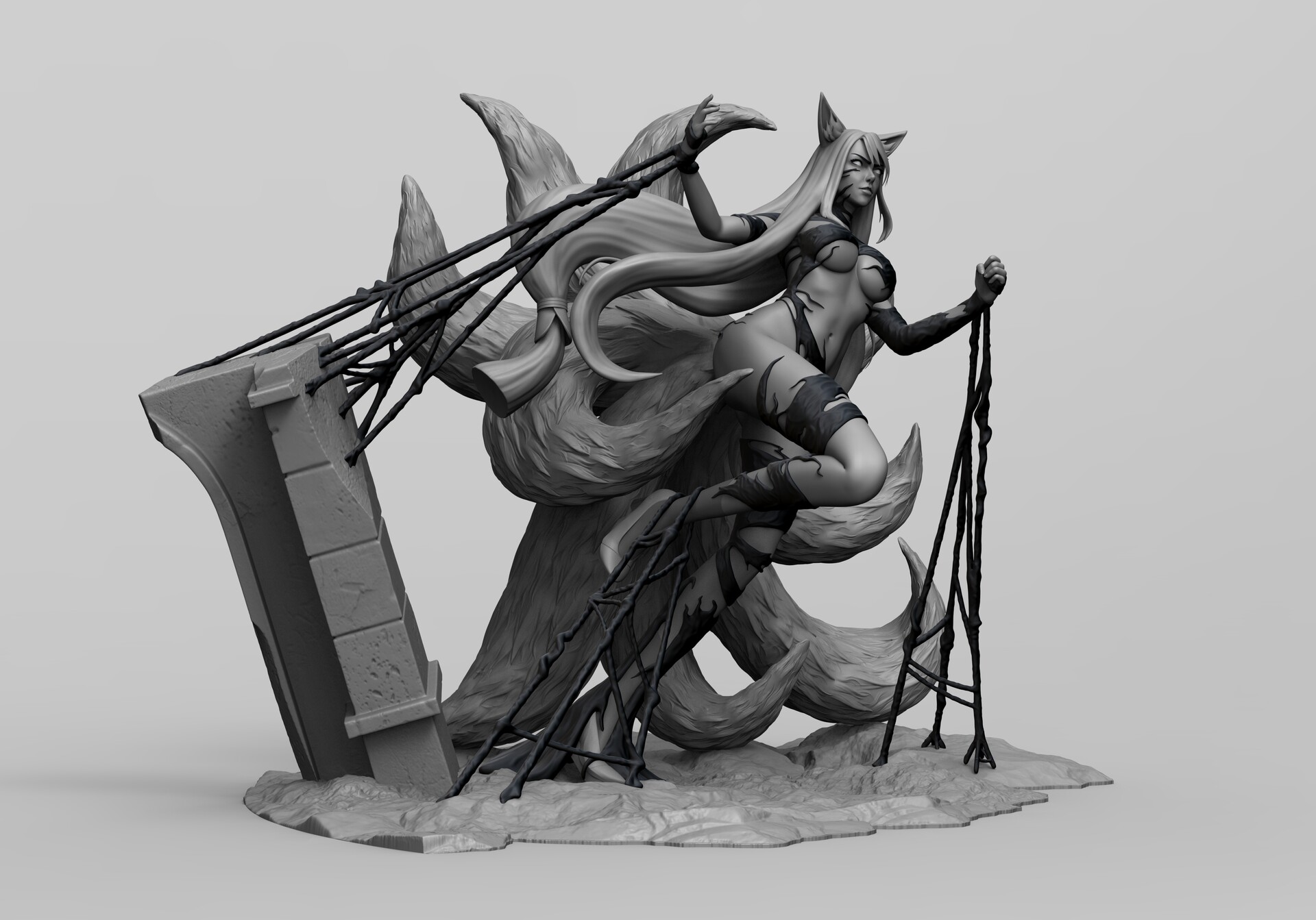 Alex Ulloa - Ahri vs Venom Sculpt