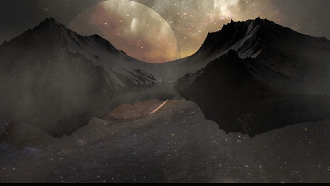 ArtStation - An alien night