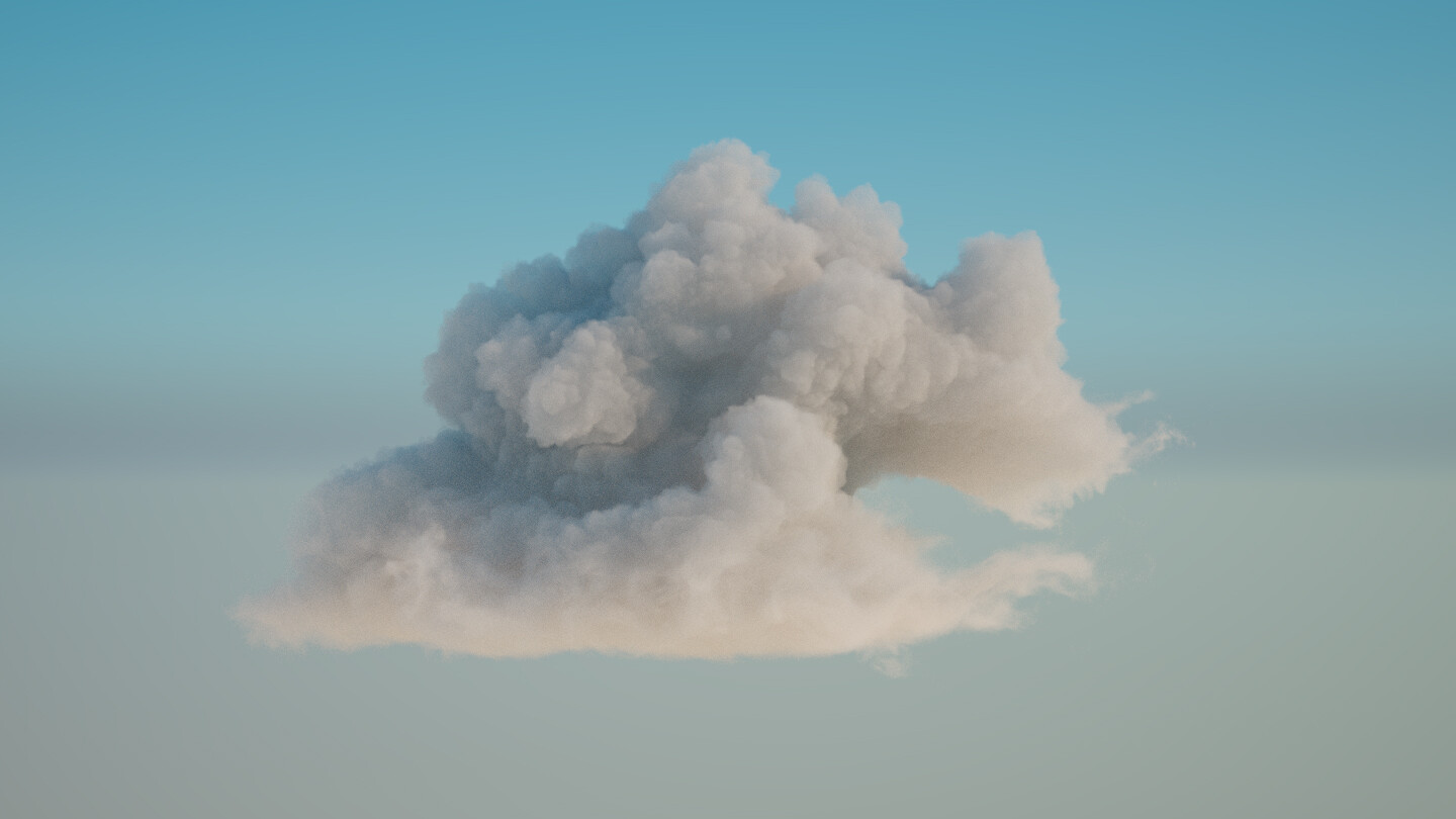 ArtStation - Cloud Test Render