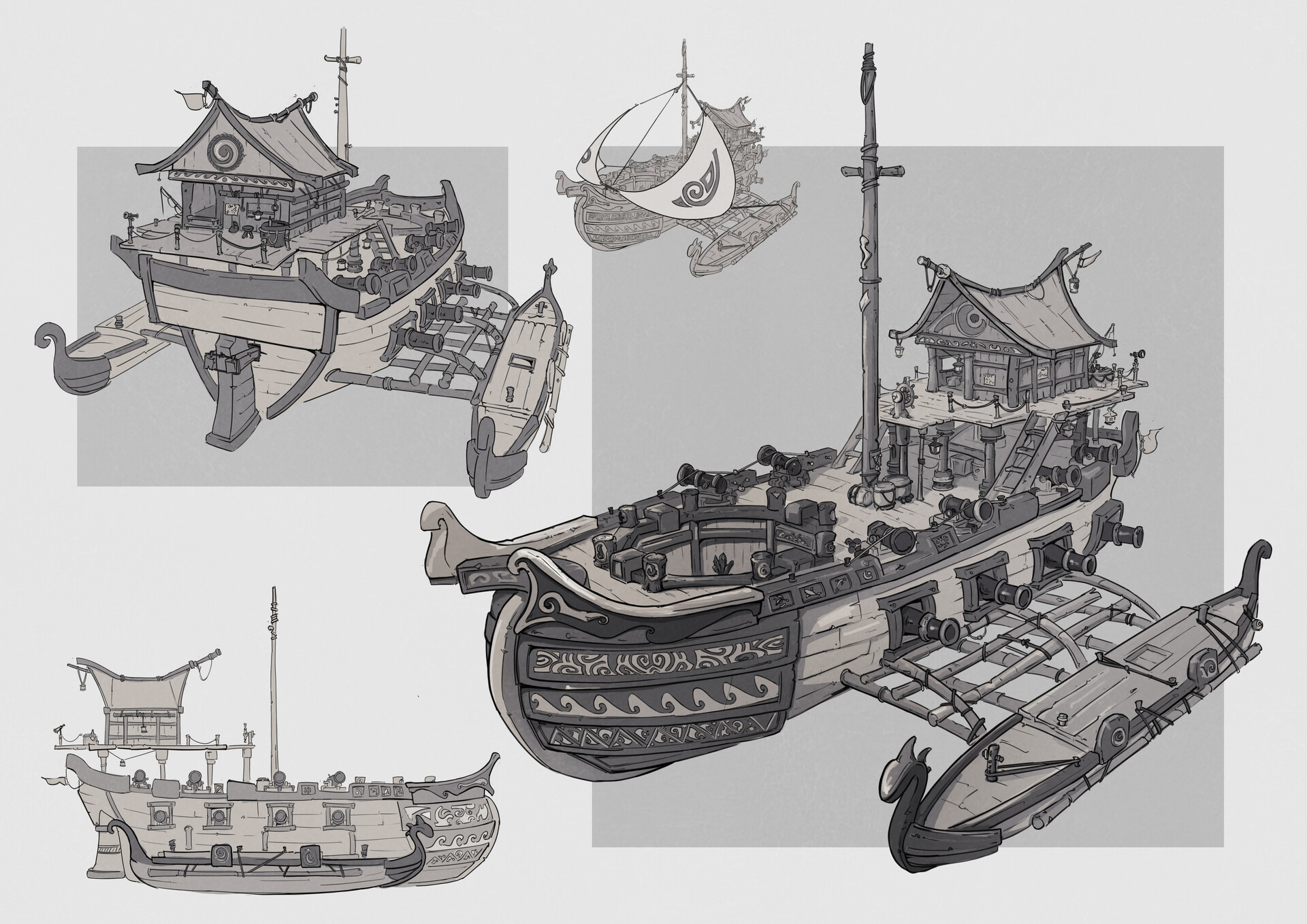 ArtStation - Hero Ship