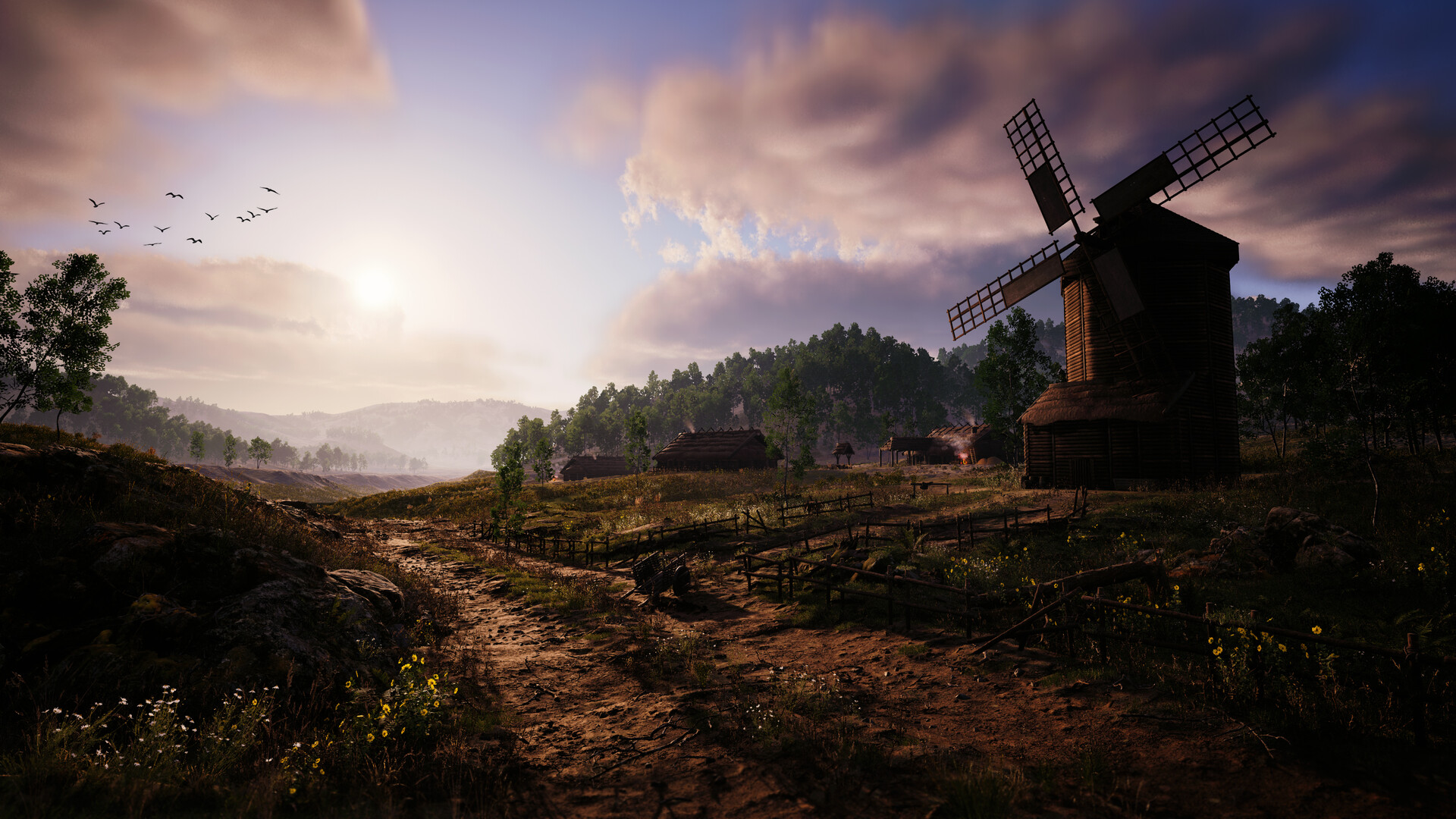 ArtStation - Windmill Scene