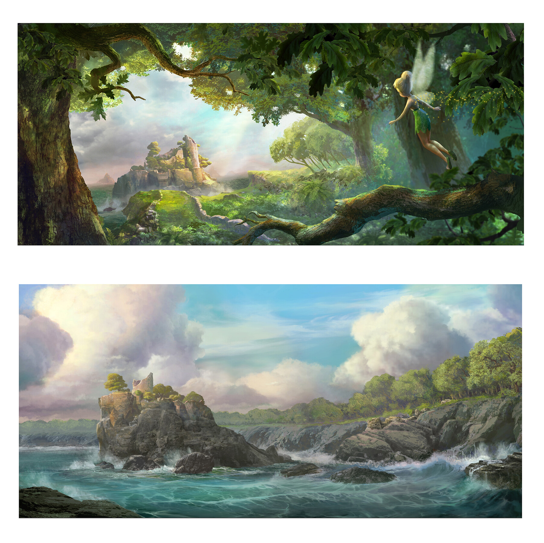 ArtStation - tinker bell concepts