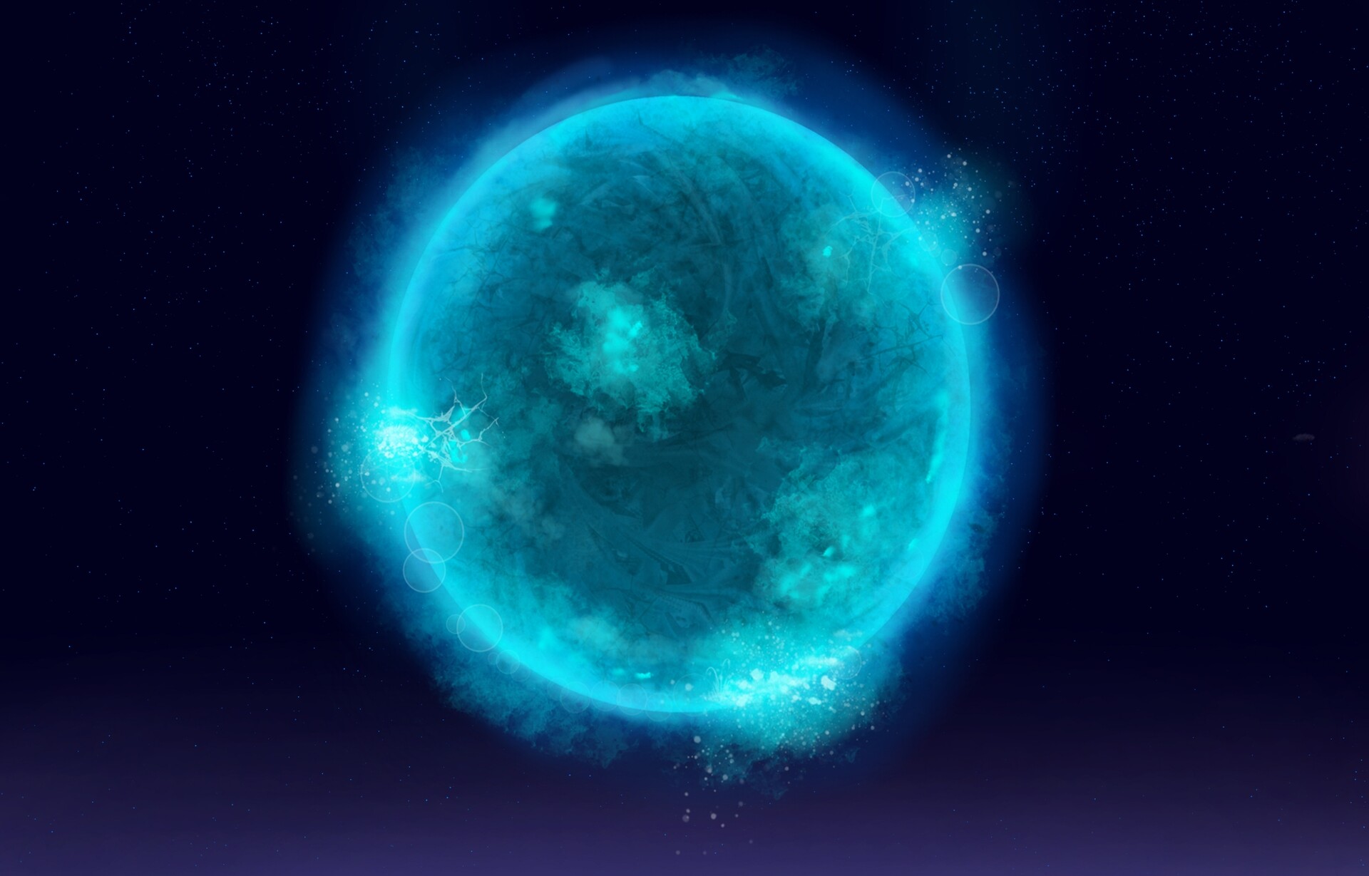 ArtStation - Blue star WIP