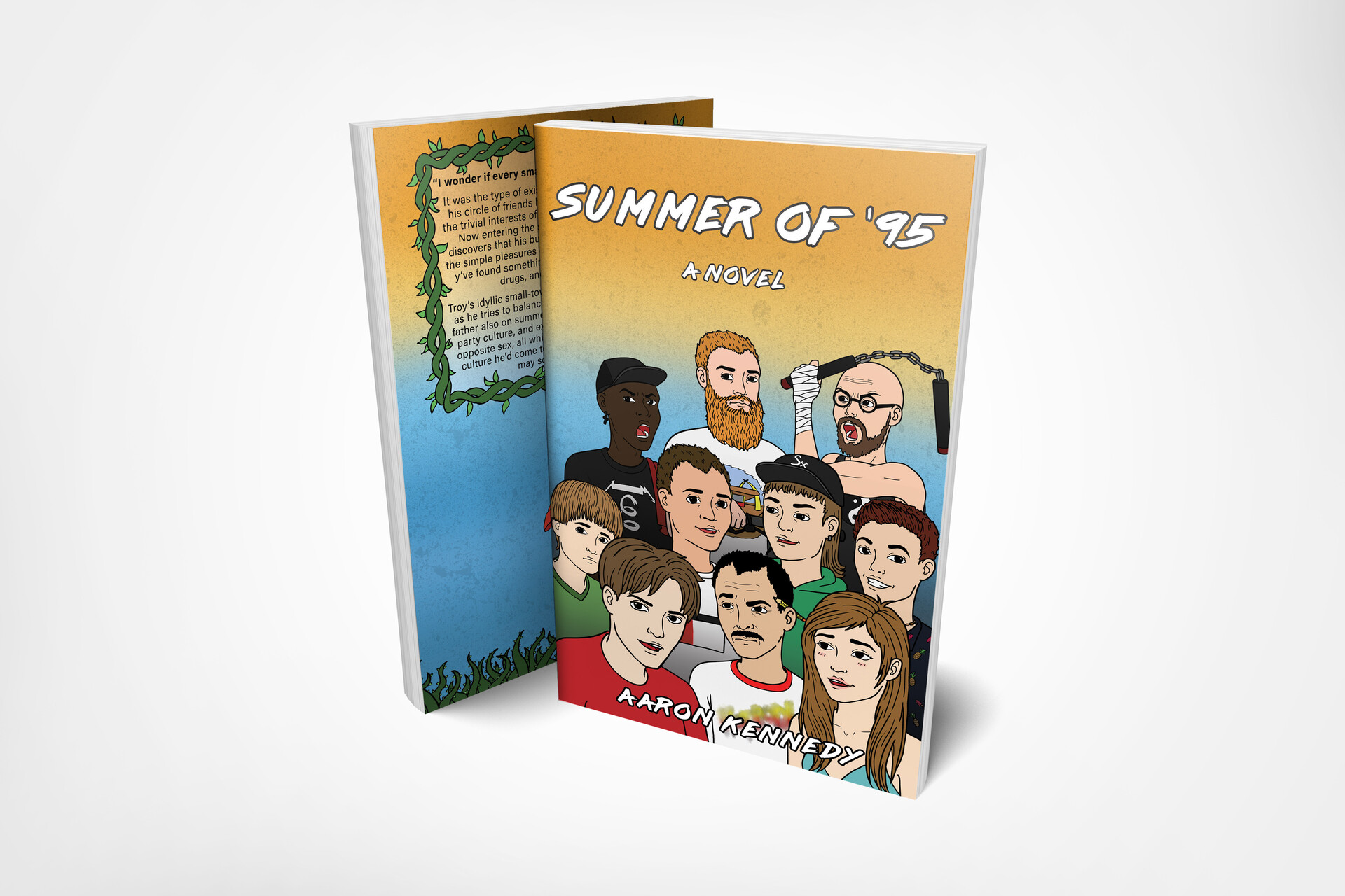 ArtStation - Summer of 95' - Book Cover