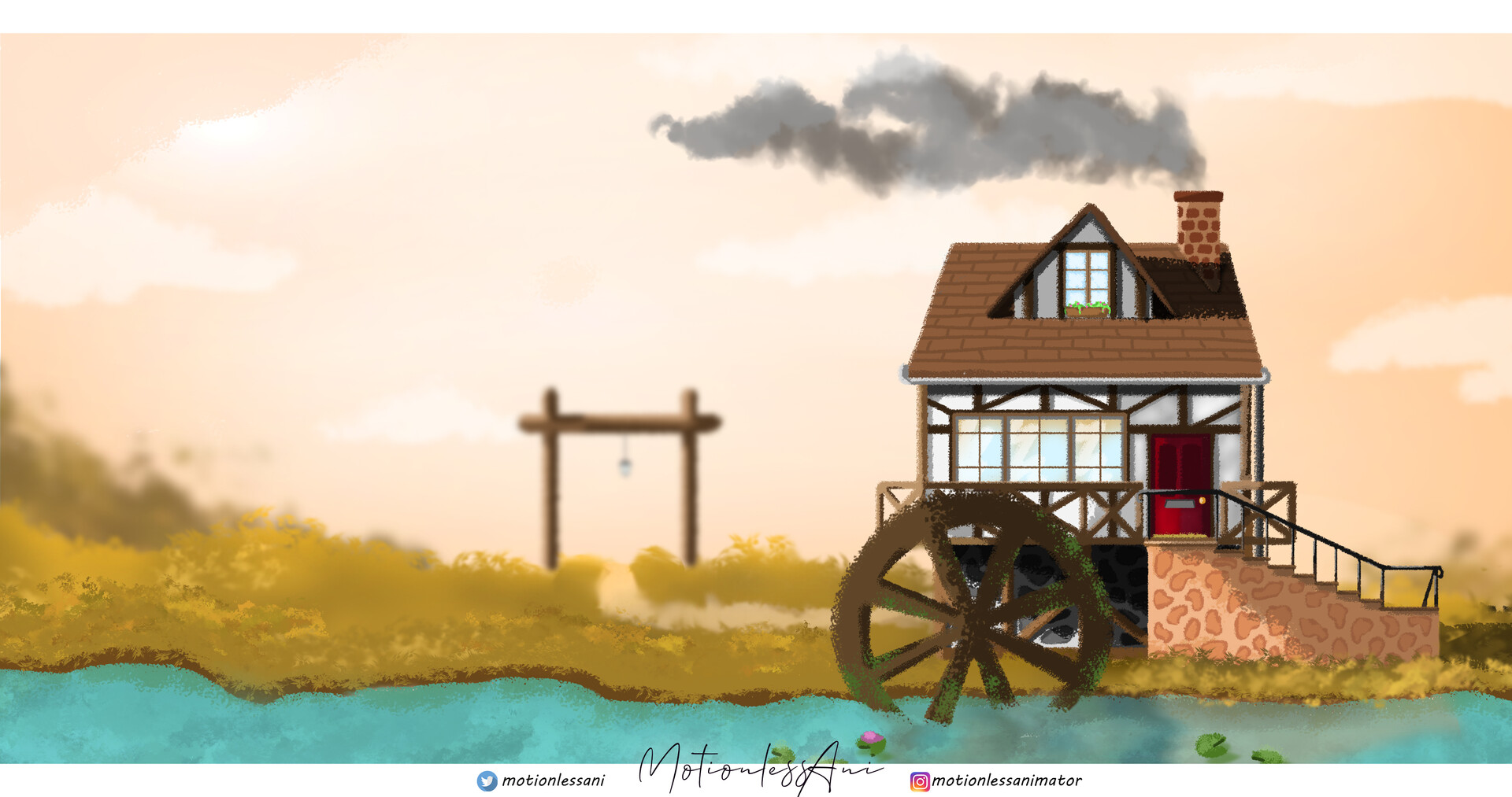 ArtStation - Waterwheel