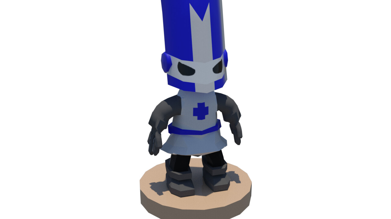 ArtStation - Castle Crasher 3D Model