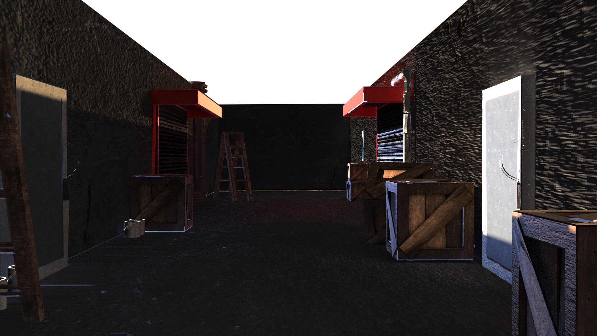 ArtStation - Back Alley (Scrapped)