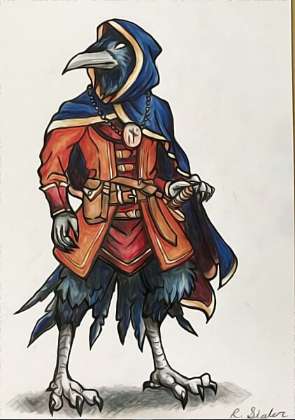 ArtStation - Humanoid Birdman