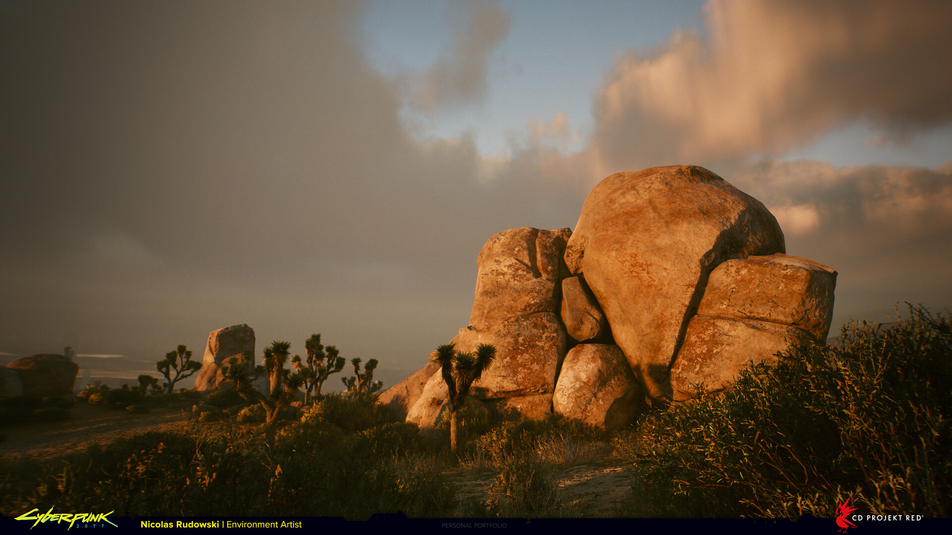 Nicolas Rudowski - Cyberpunk 2077 - Badlands open world #1