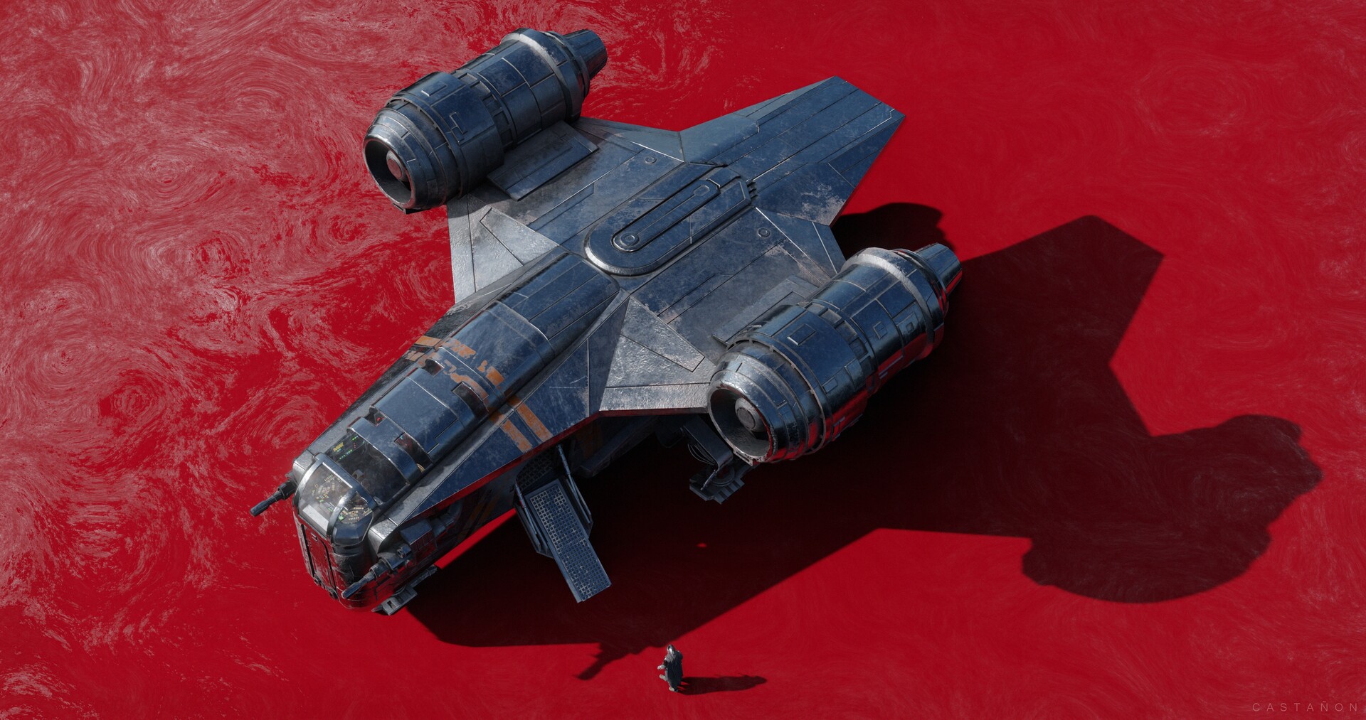 ArtStation - The Razor Crest