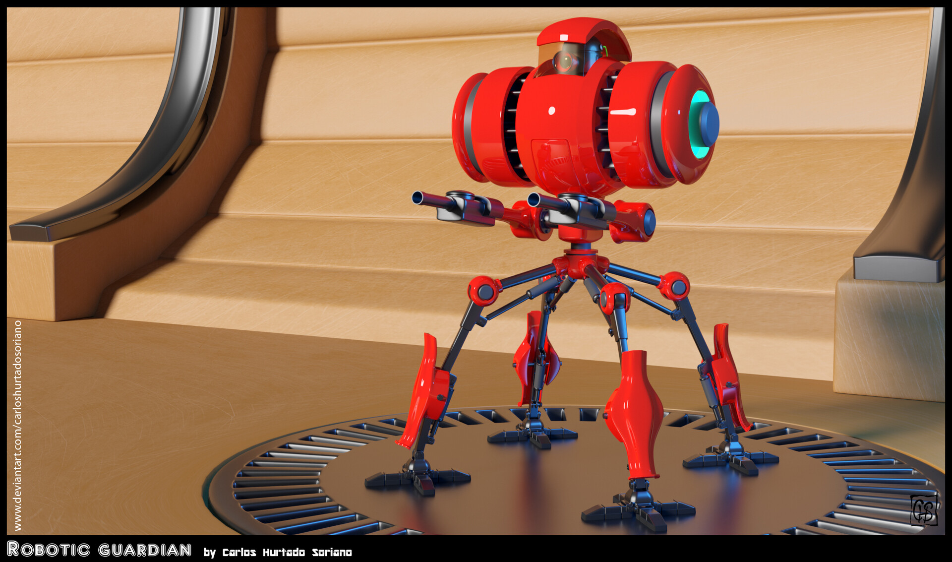 ArtStation - Robotic Guardian