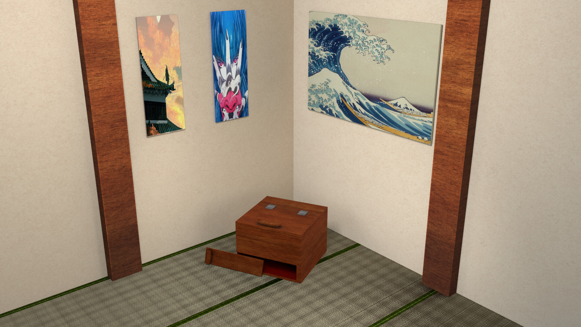 ArtStation - Japanese Scene/Box