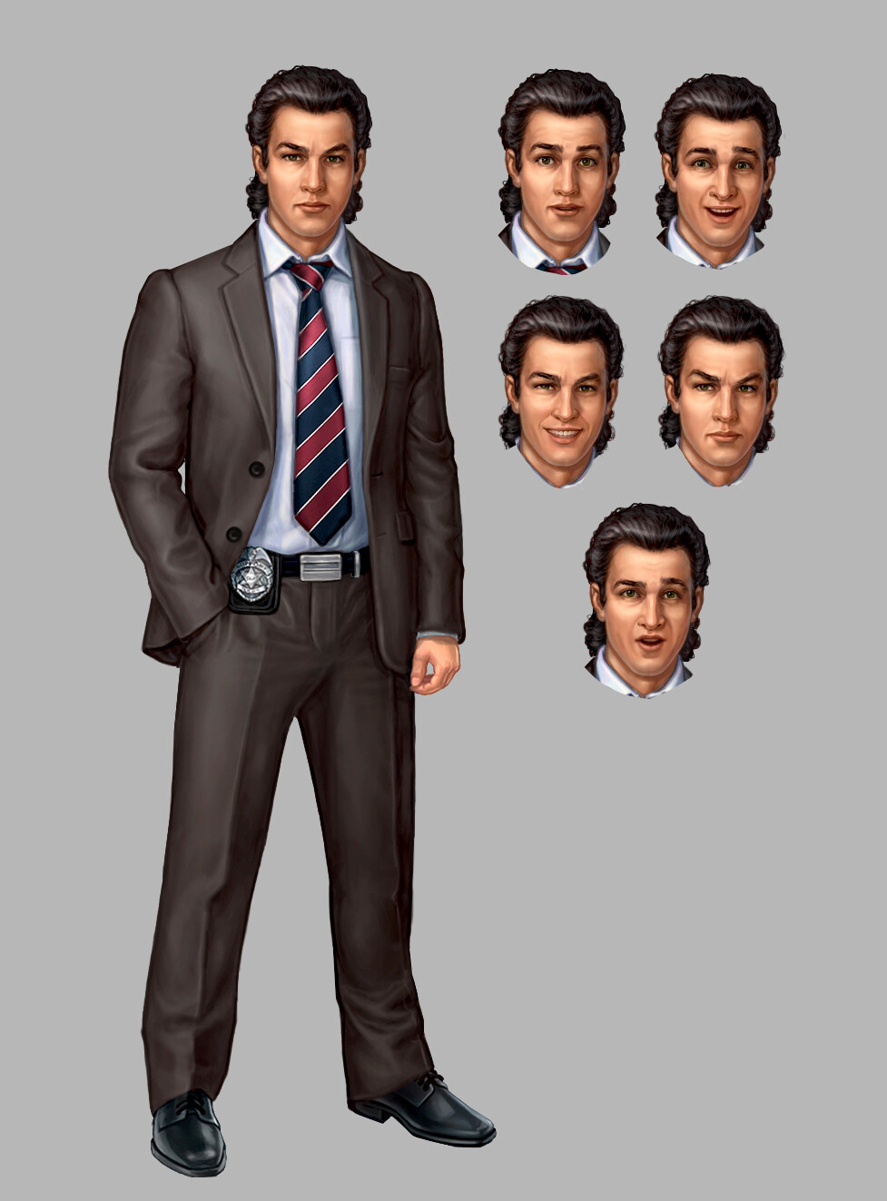 ArtStation - Policeman's character