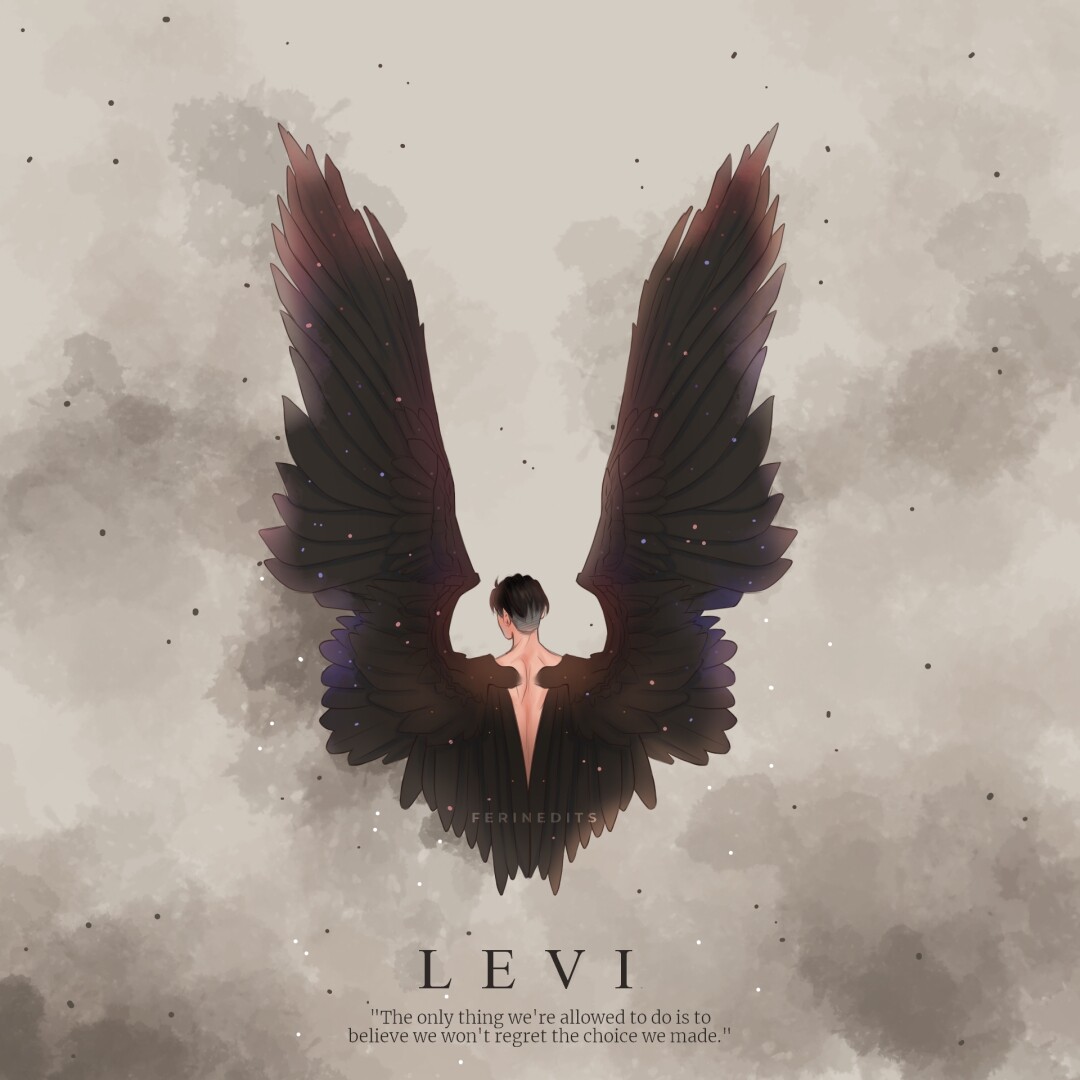 Levi Angel Wings Attack Valkyrae Wings T Shirts, Hoodie, Long Sleeve,