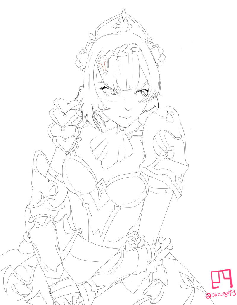 noelle coloring pages