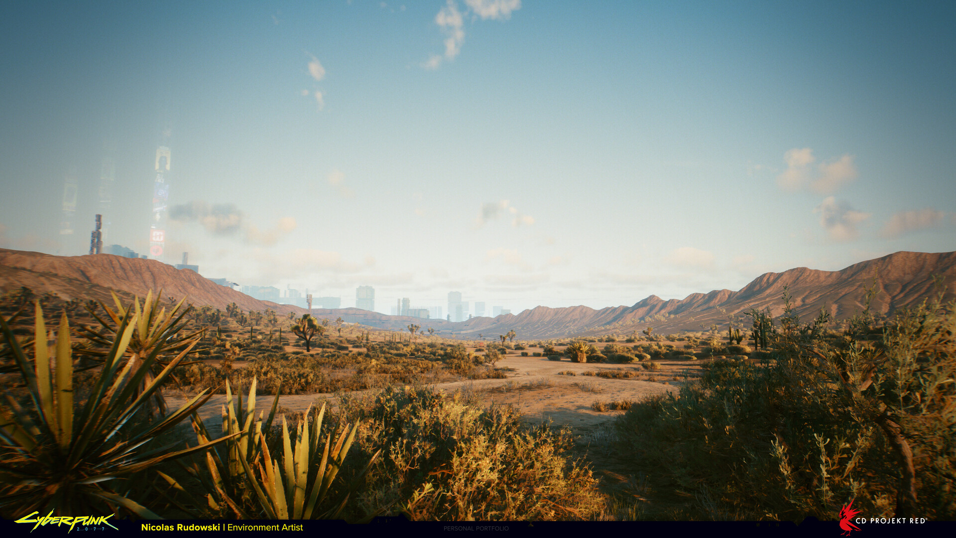 Nicolas Rudowski - Cyberpunk 2077 - Badlands open world #1