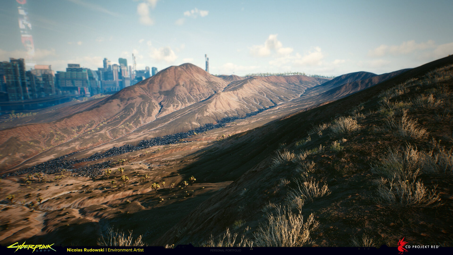 Nicolas Rudowski - Cyberpunk 2077 - Badlands open world #1