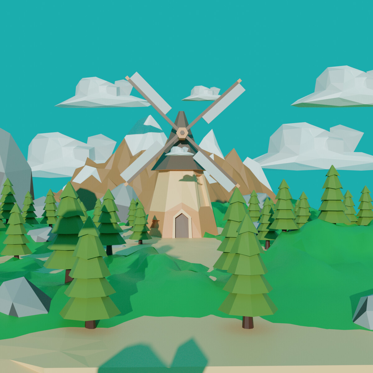 ArtStation - Windmill