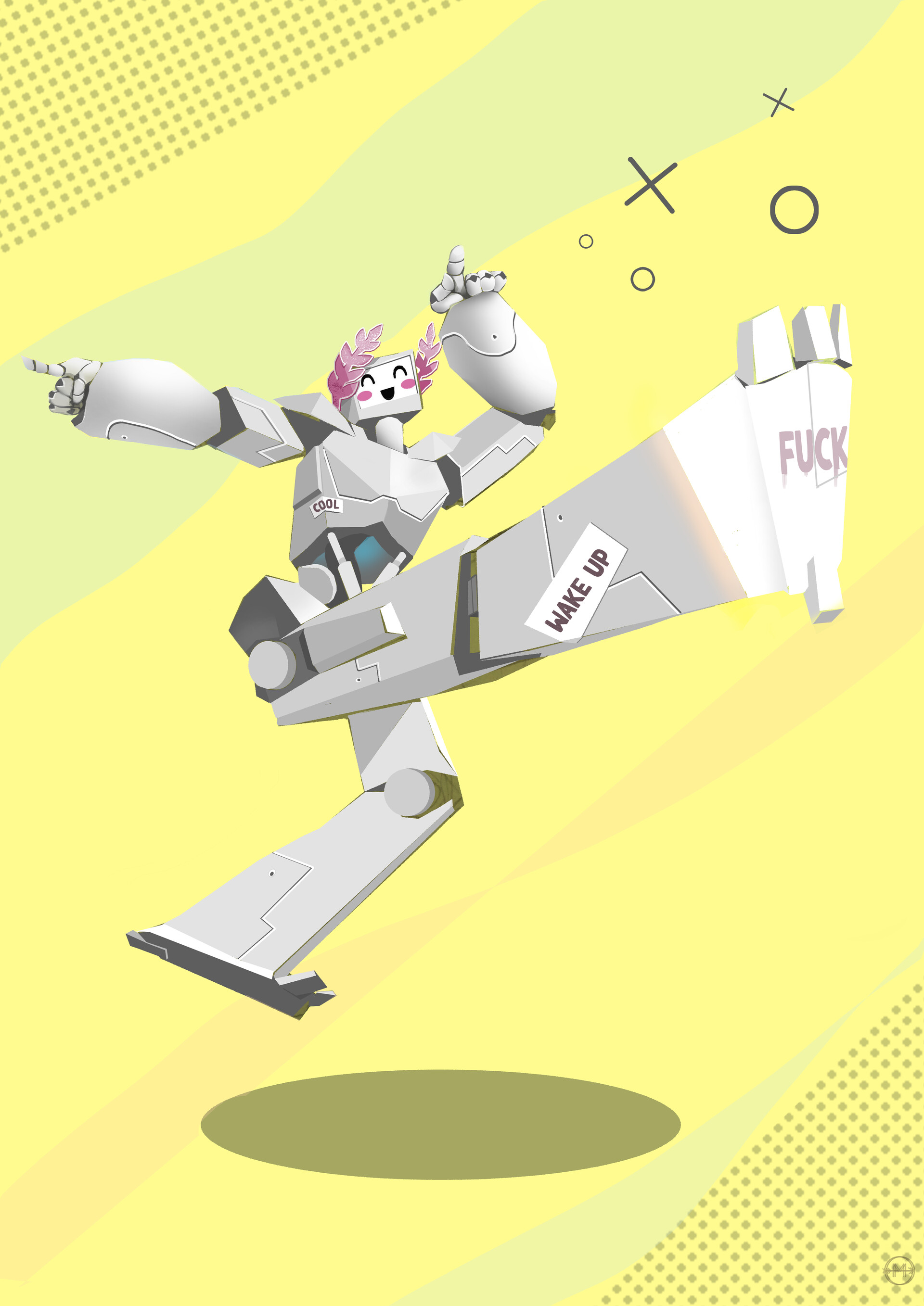 ArtStation - Capoeira Robot