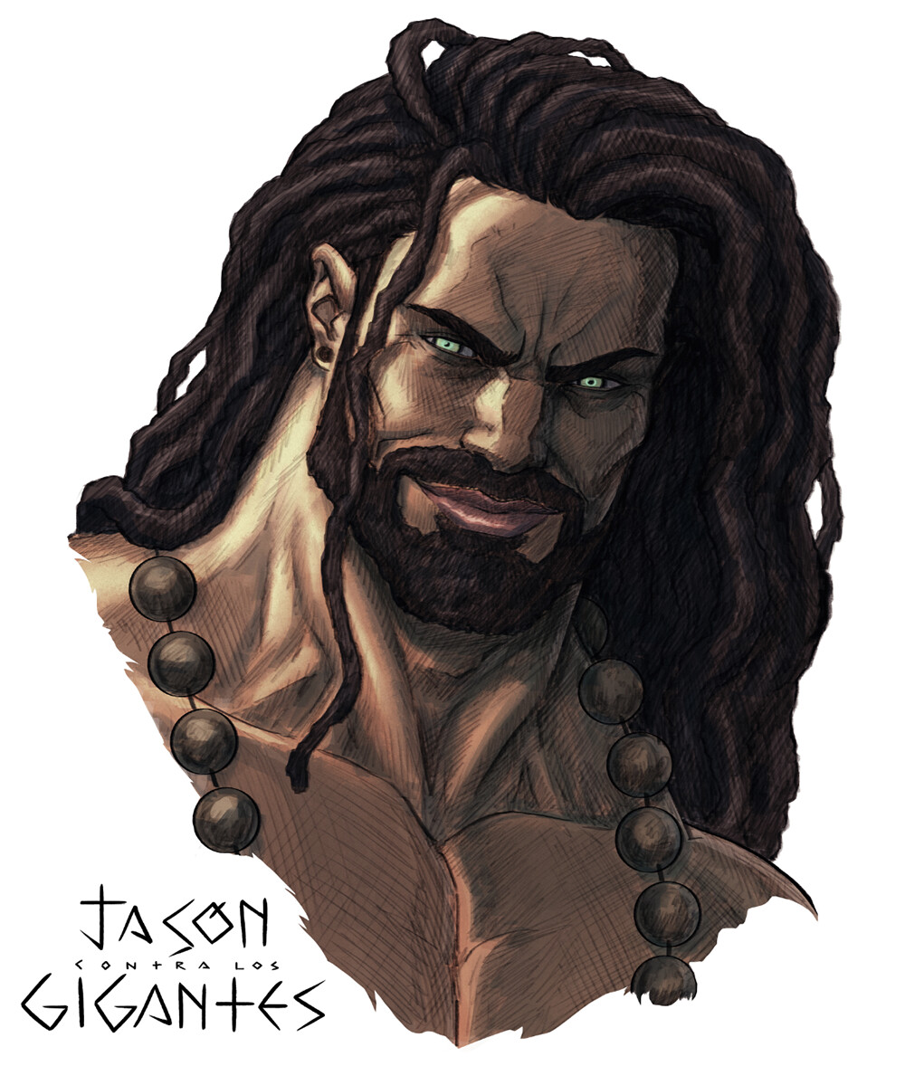 ArtStation - Jasón Contra los Gigantes - Adonis