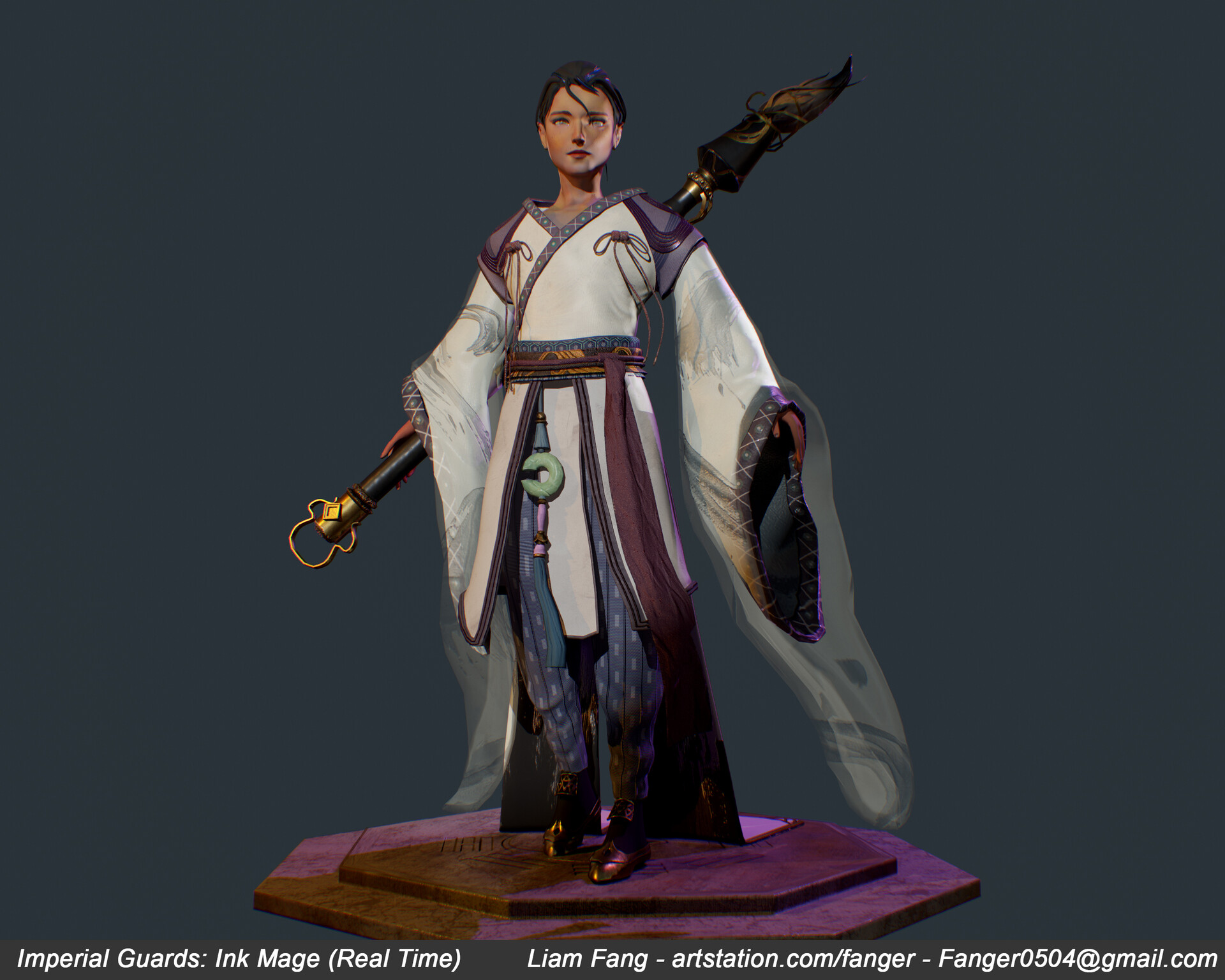 ArtStation - Imperial Guards: Ink Mage