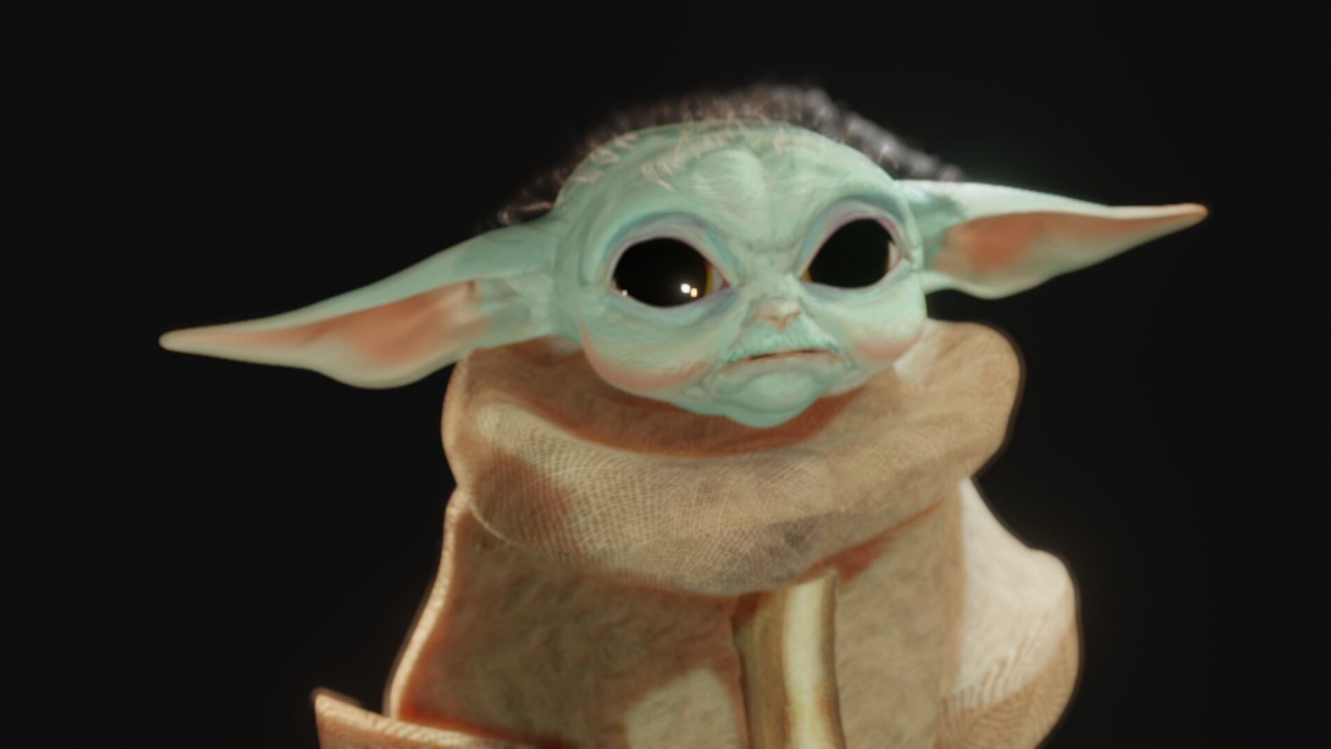 ArtStation - Mandalorian series Grogu