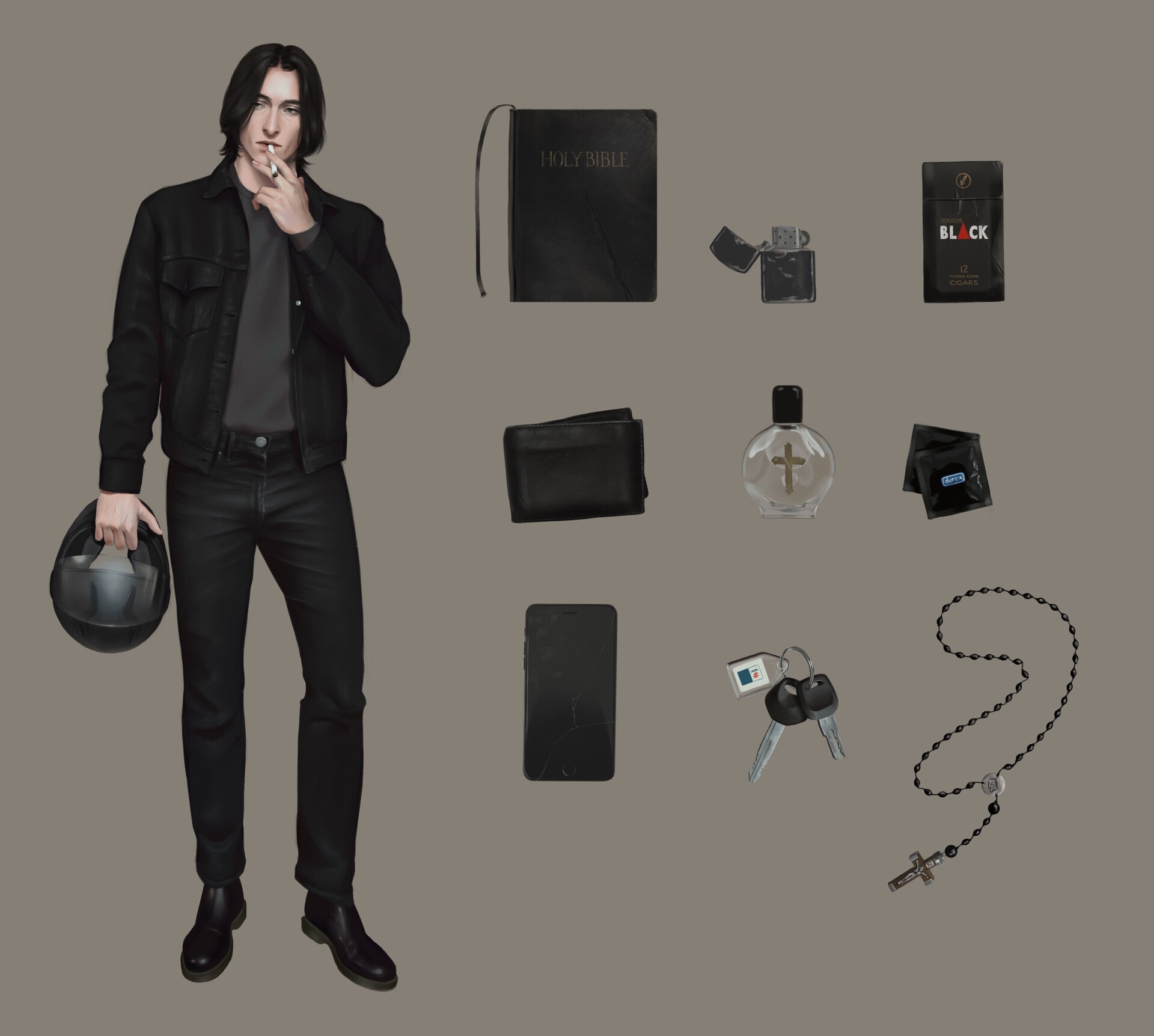 ArtStation - Nathan character concept