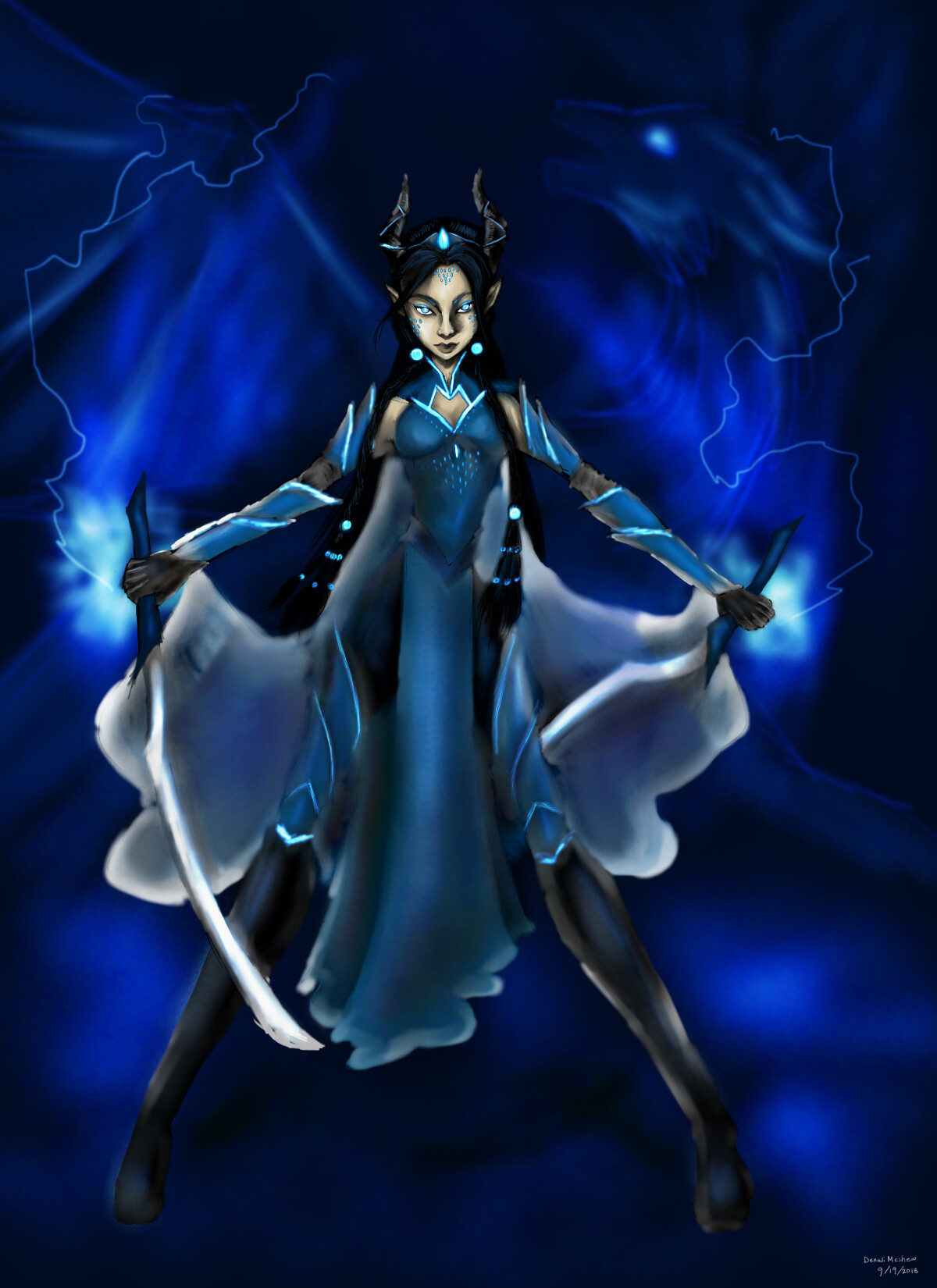 ArtStation - Blue Dragon Aspect