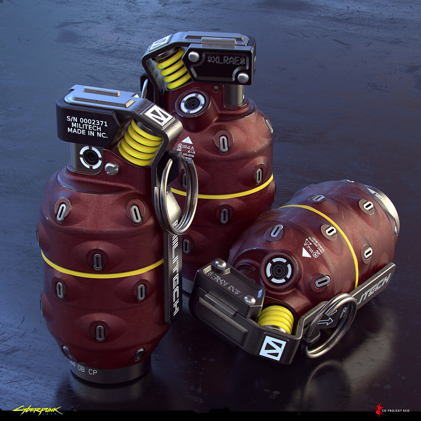 Grenades Original Concepts — Cyberpunk 2077 by Filippo Ubertino ...
