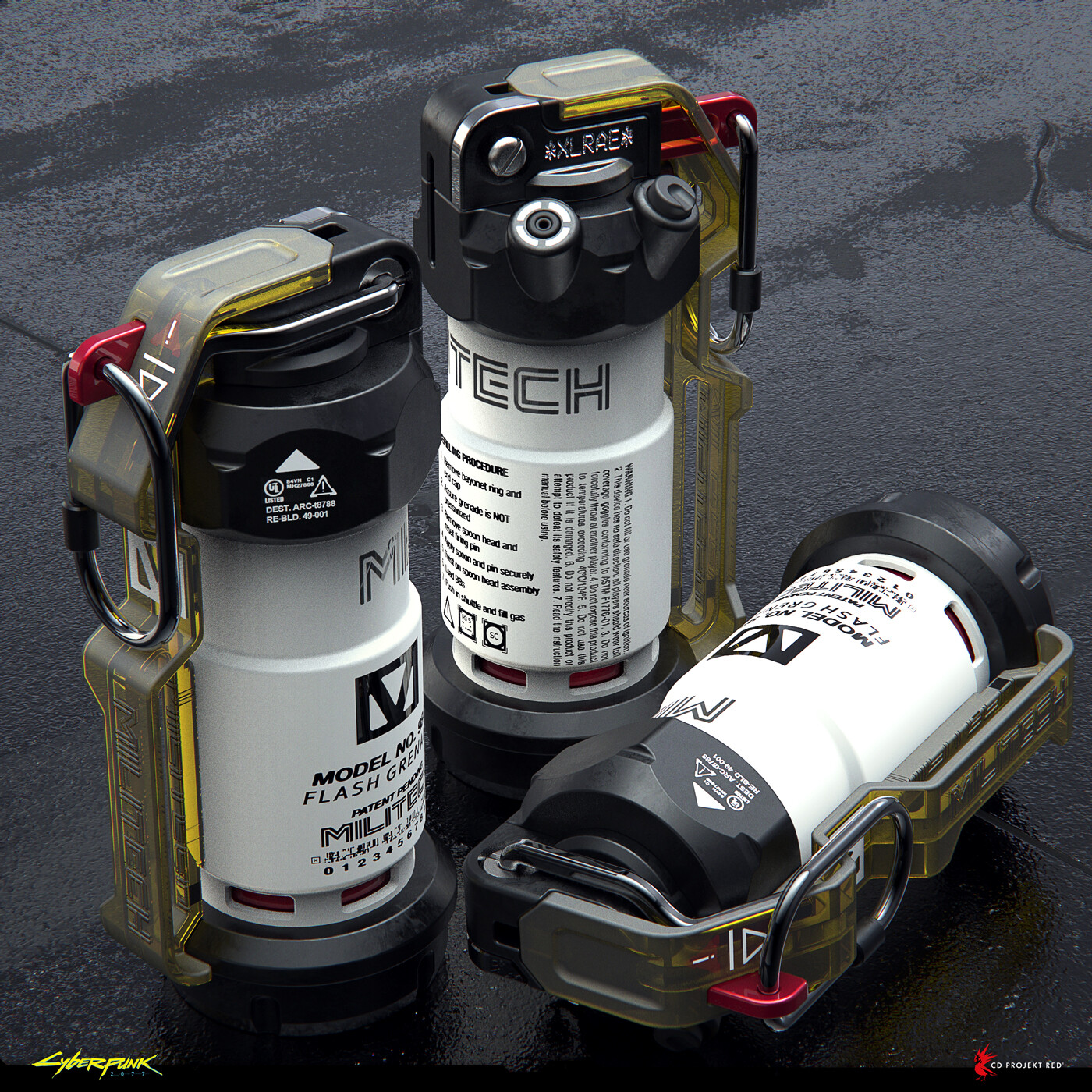 Filippo Ubertino - Grenades Original Concepts - Cyberpunk 2077