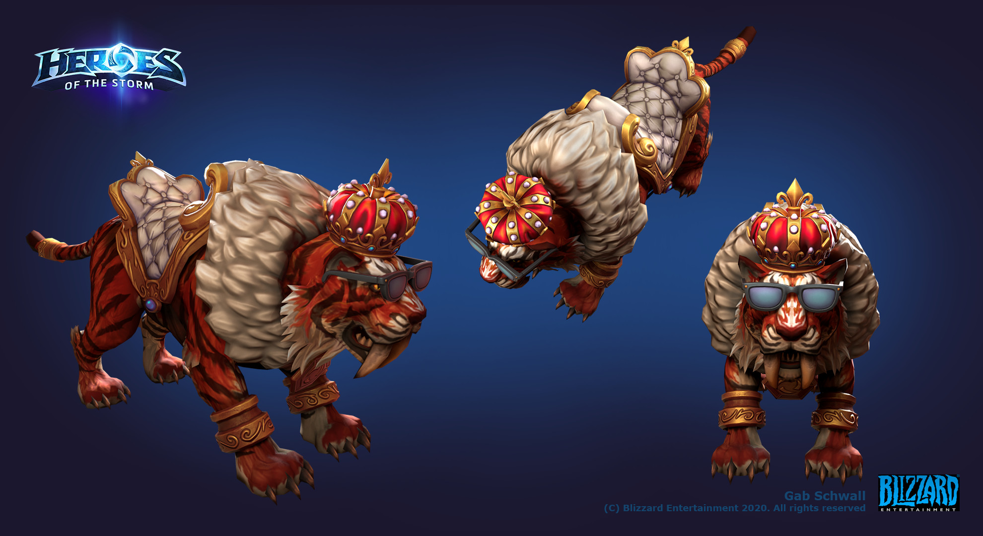 Gabsu - HoTs- Regal Tiger Mount