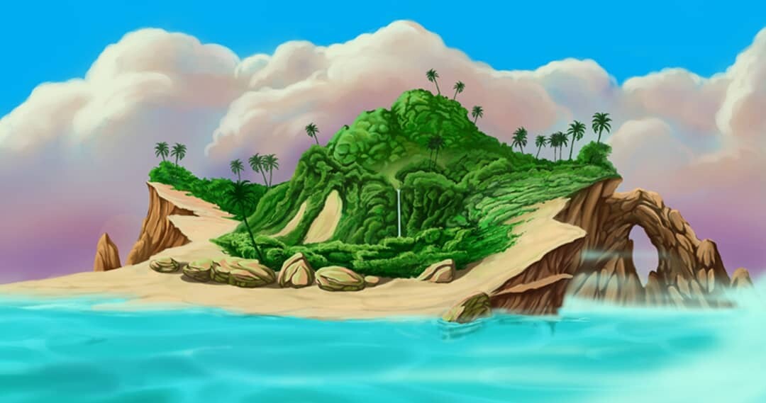 ArtStation - The island