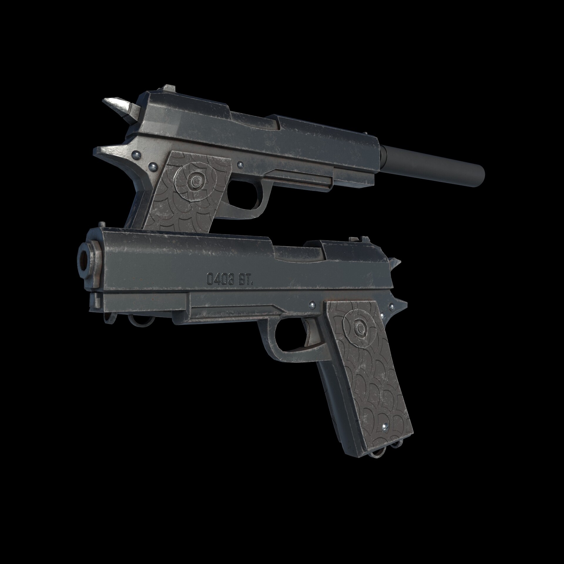 ArtStation - WW2 M1911