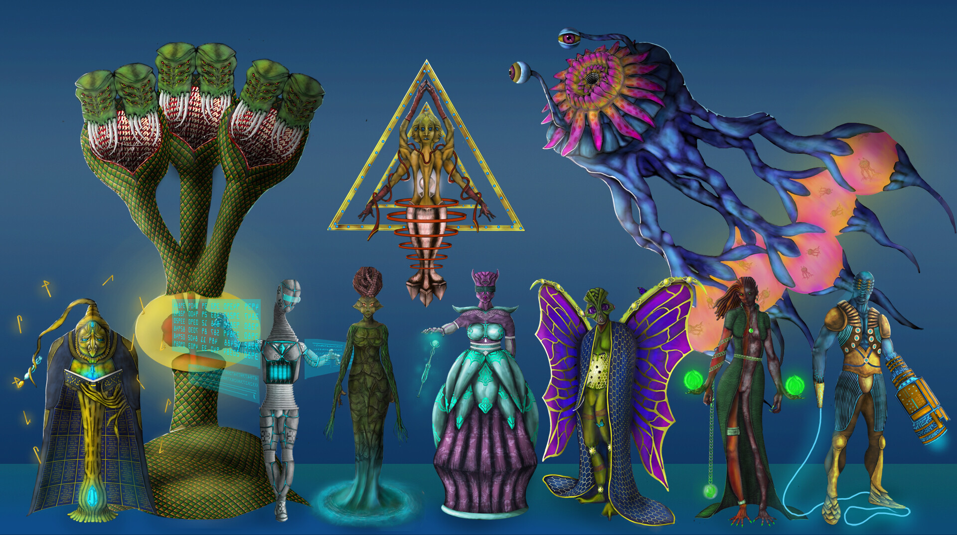 ArtStation - Lineup Grand Space Opera Light Age Challenge