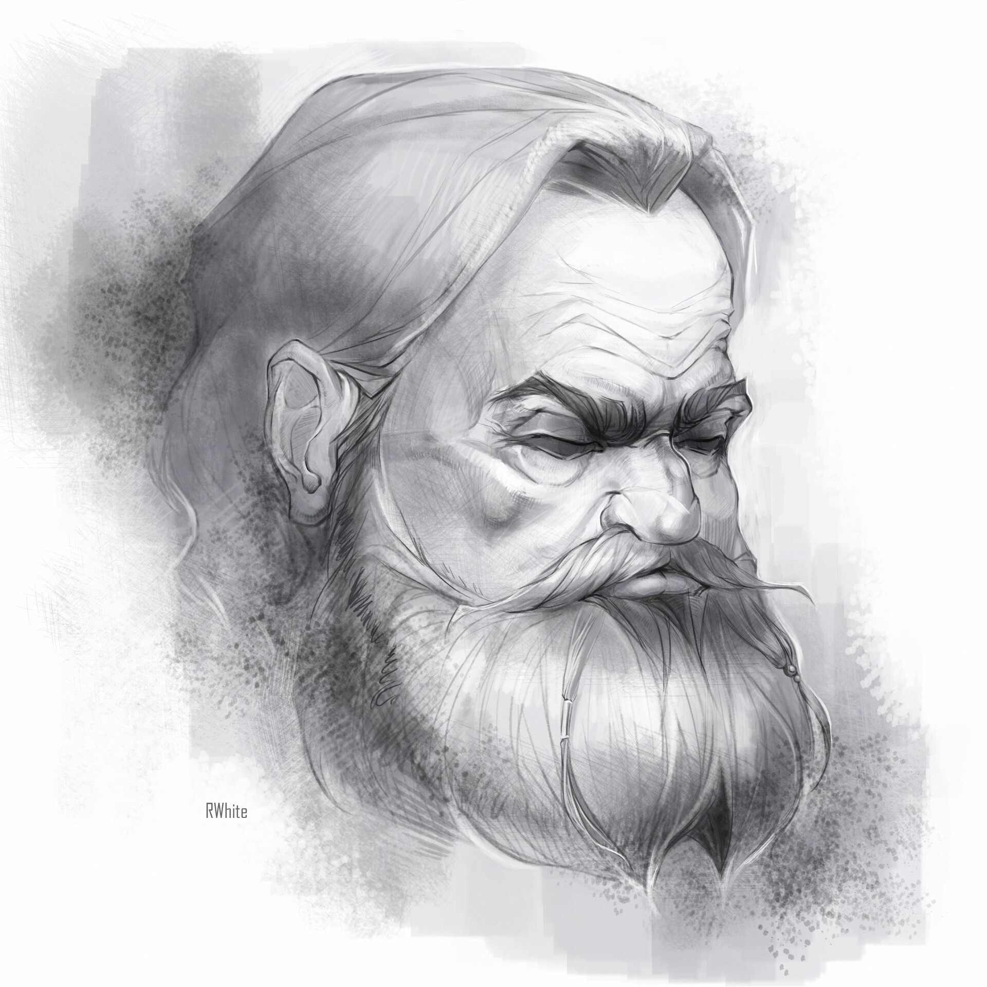 ArtStation - Elderly Man