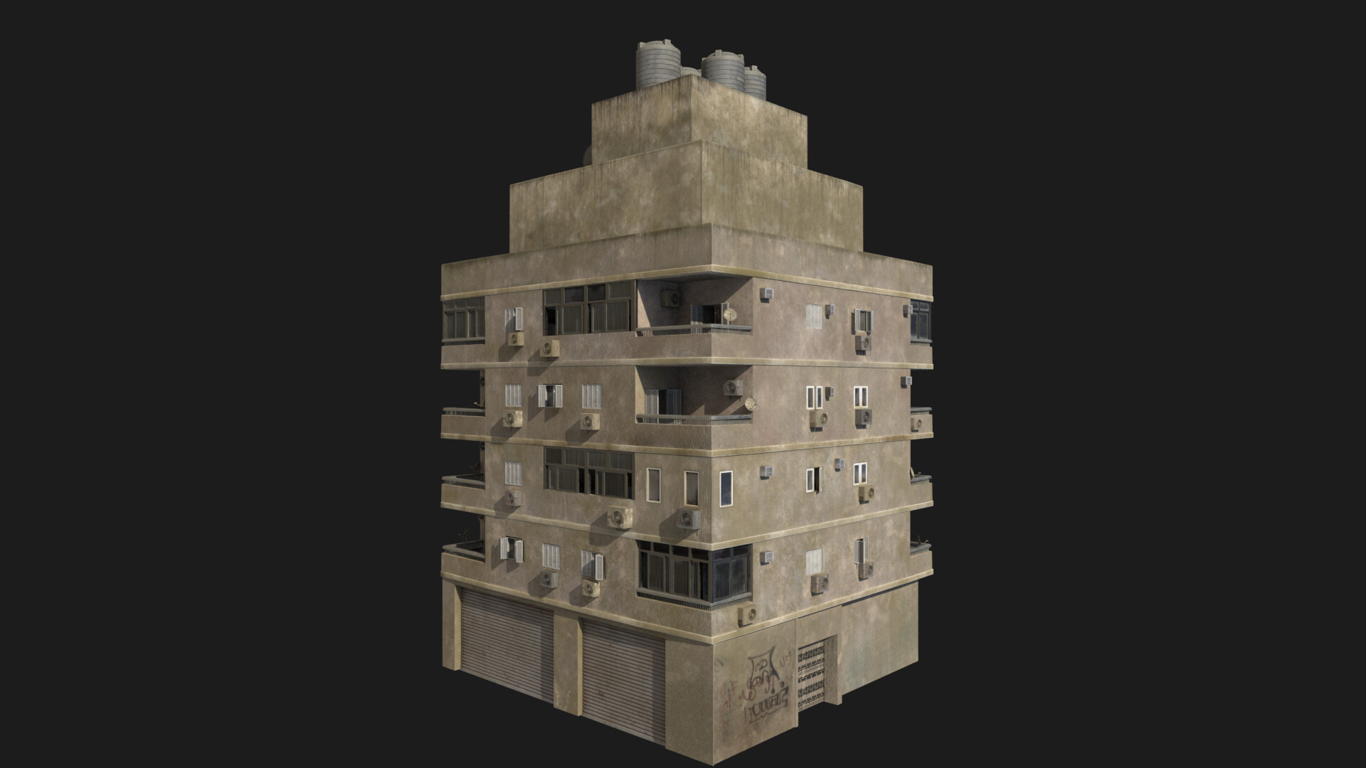 ArtStation - 3d building