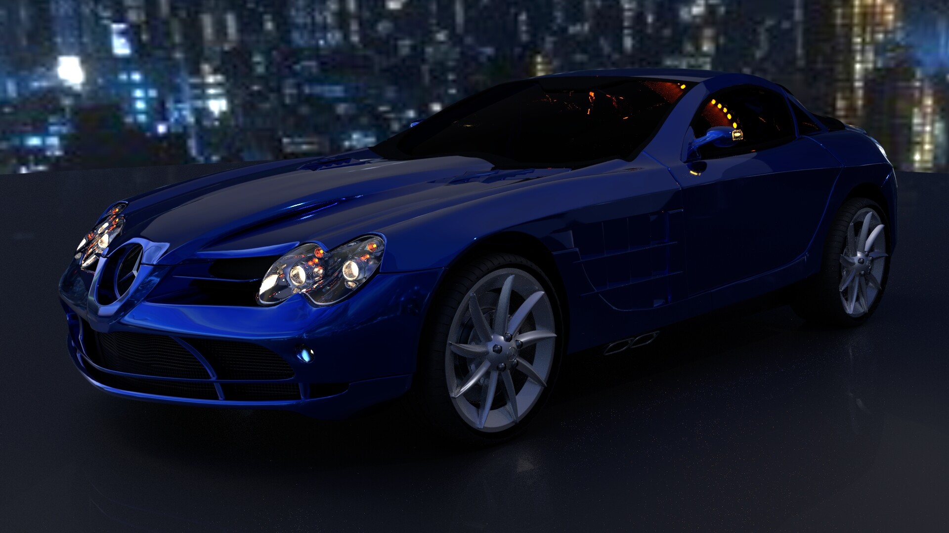 ArtStation - Mercades Car