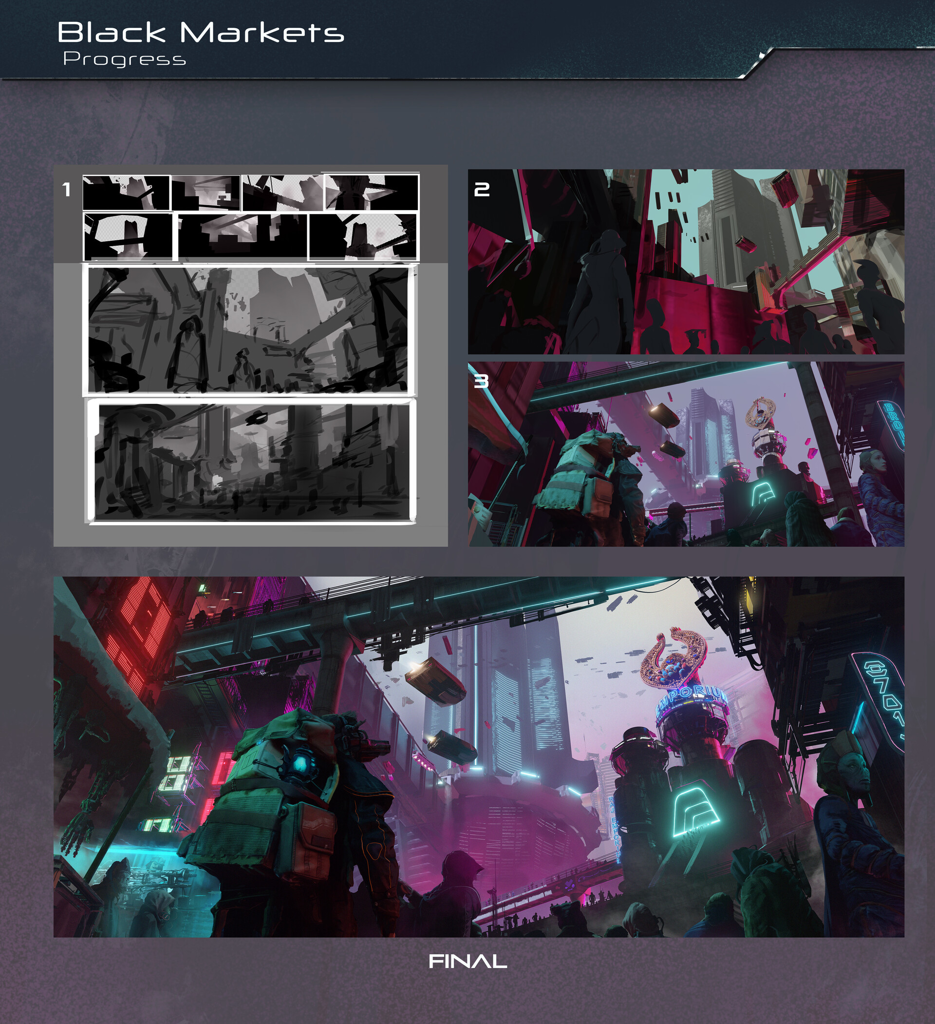 Jeppe Mygh - The Intergalactic Trade hub of Gann-Dellbert