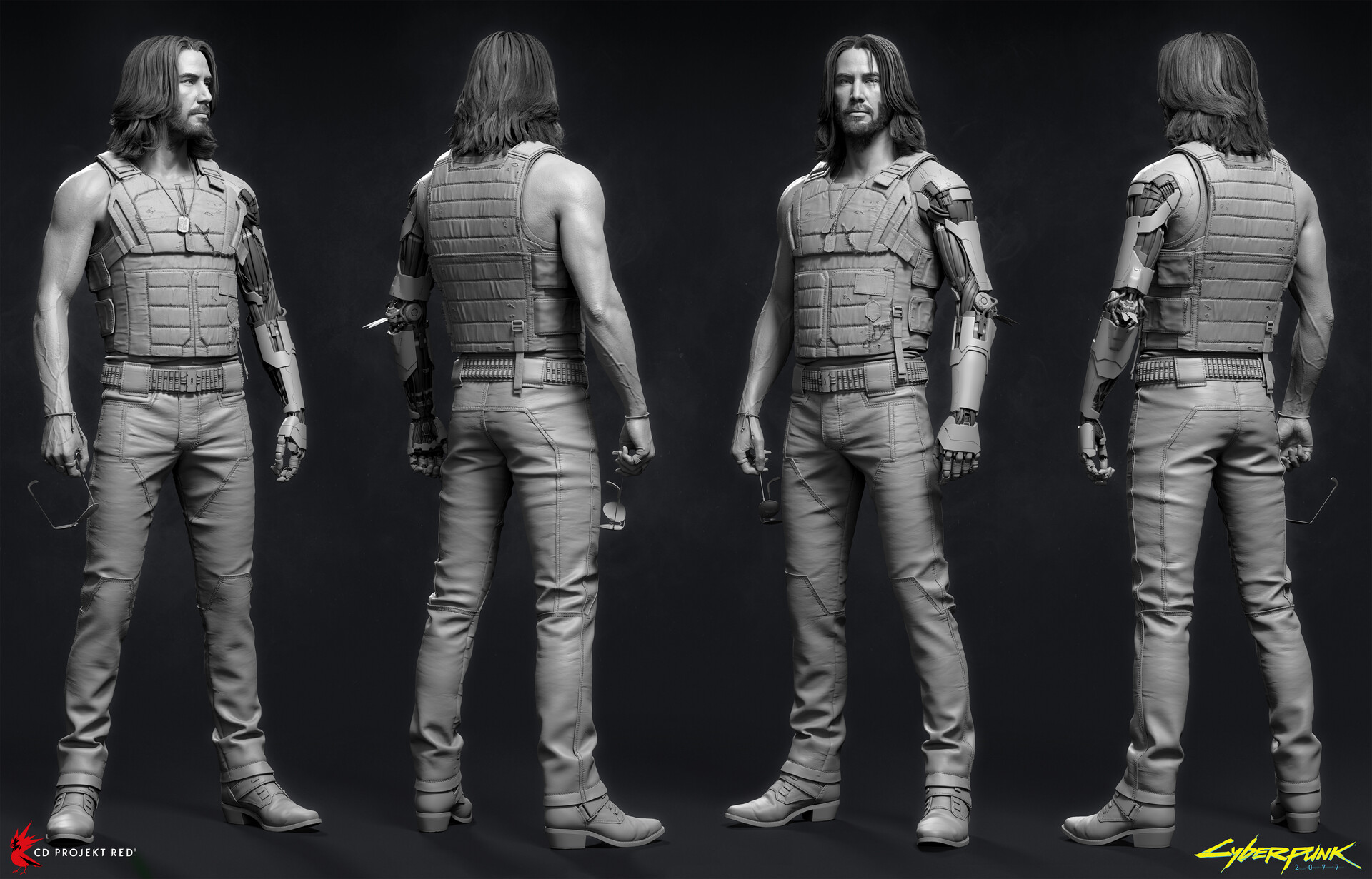 Marcin Blaszczak - Cyberpunk 2077 - Johnny Silverhand