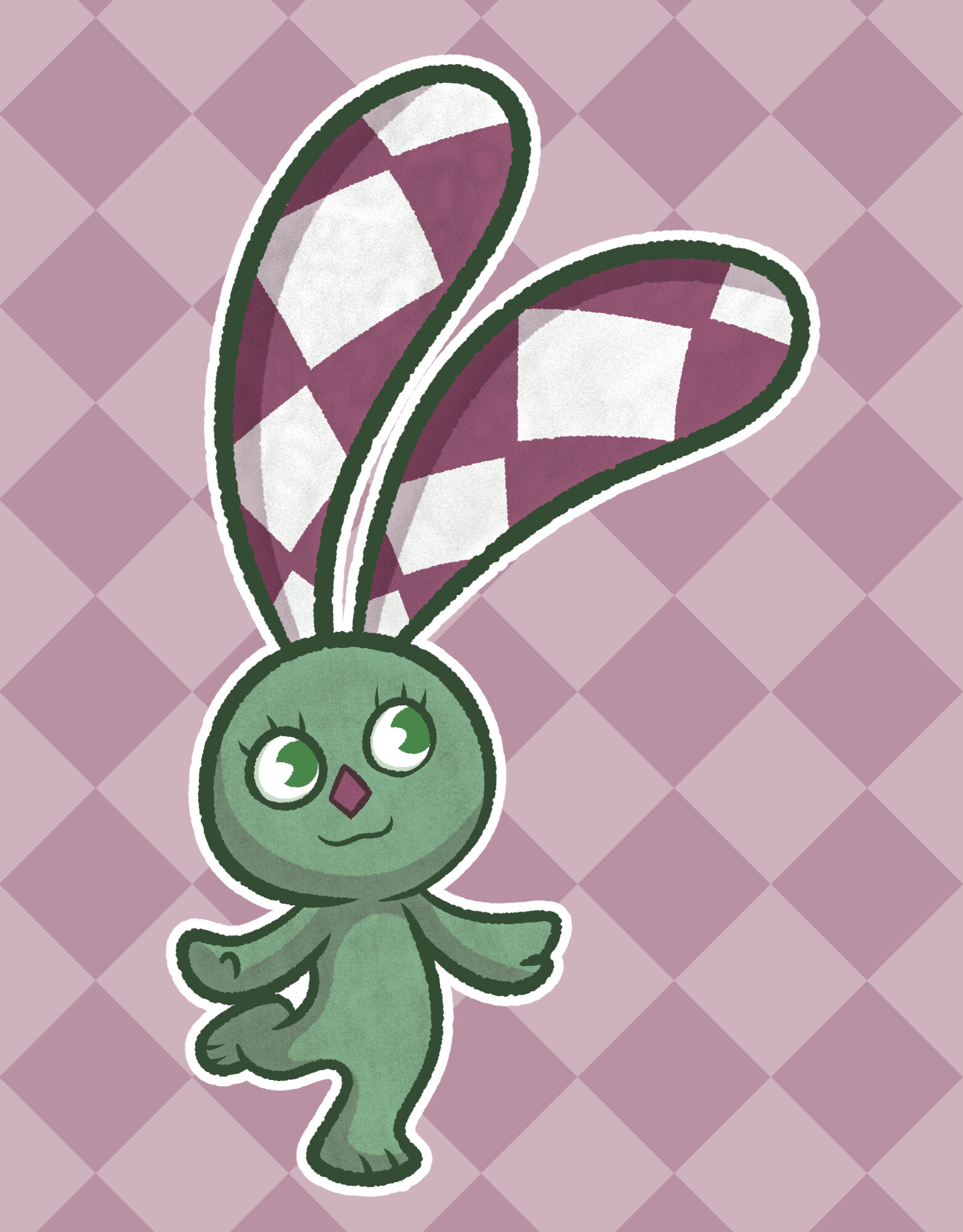 ArtStation - Checker-Eared Rabbit