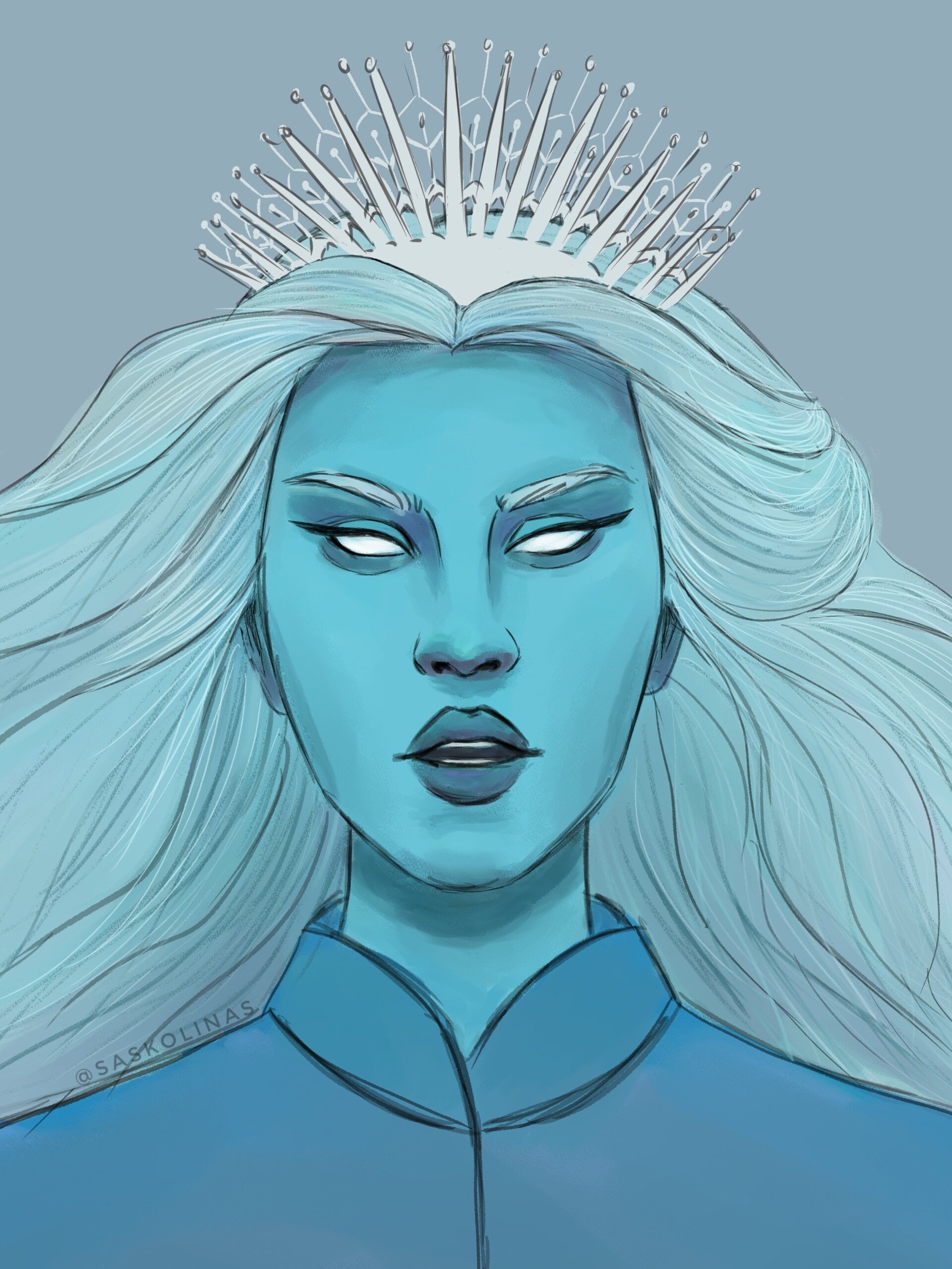 ArtStation - Ice queen