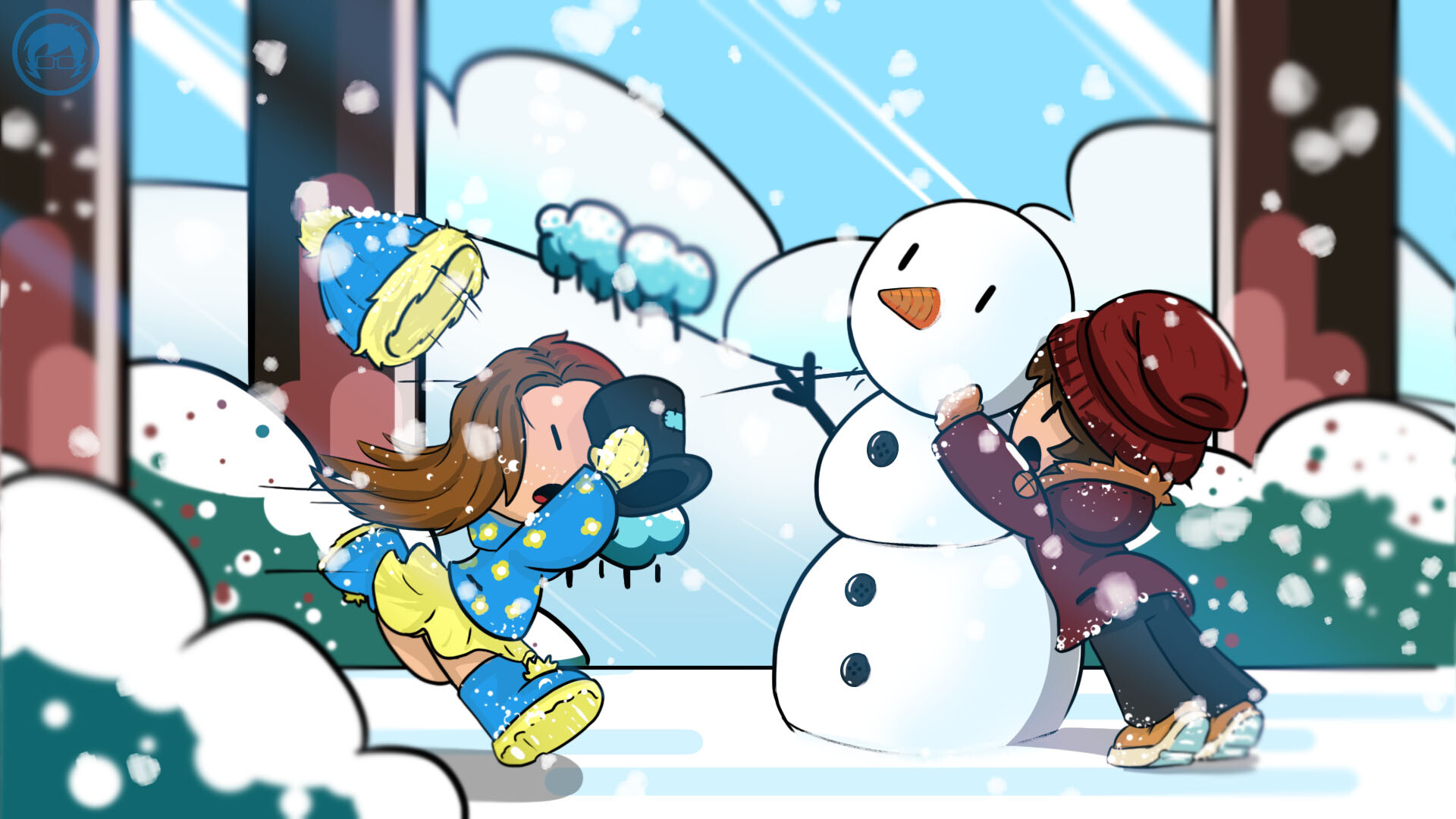 ArtStation - Building a Snowman