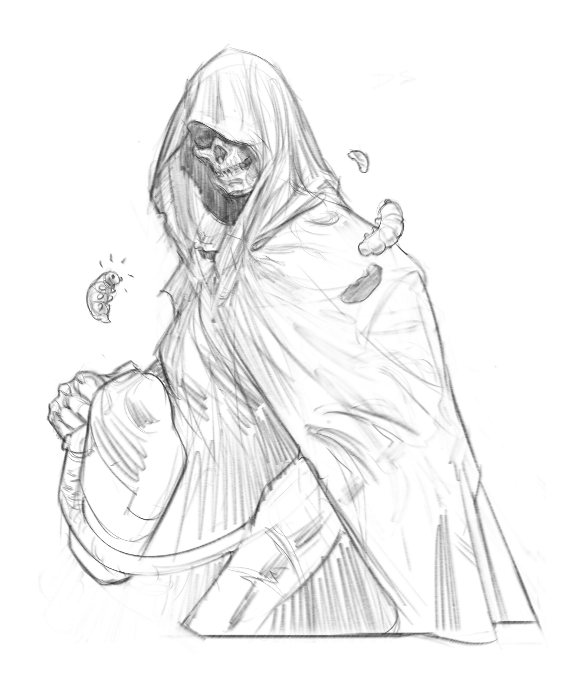 ArtStation - Higgs Sketch