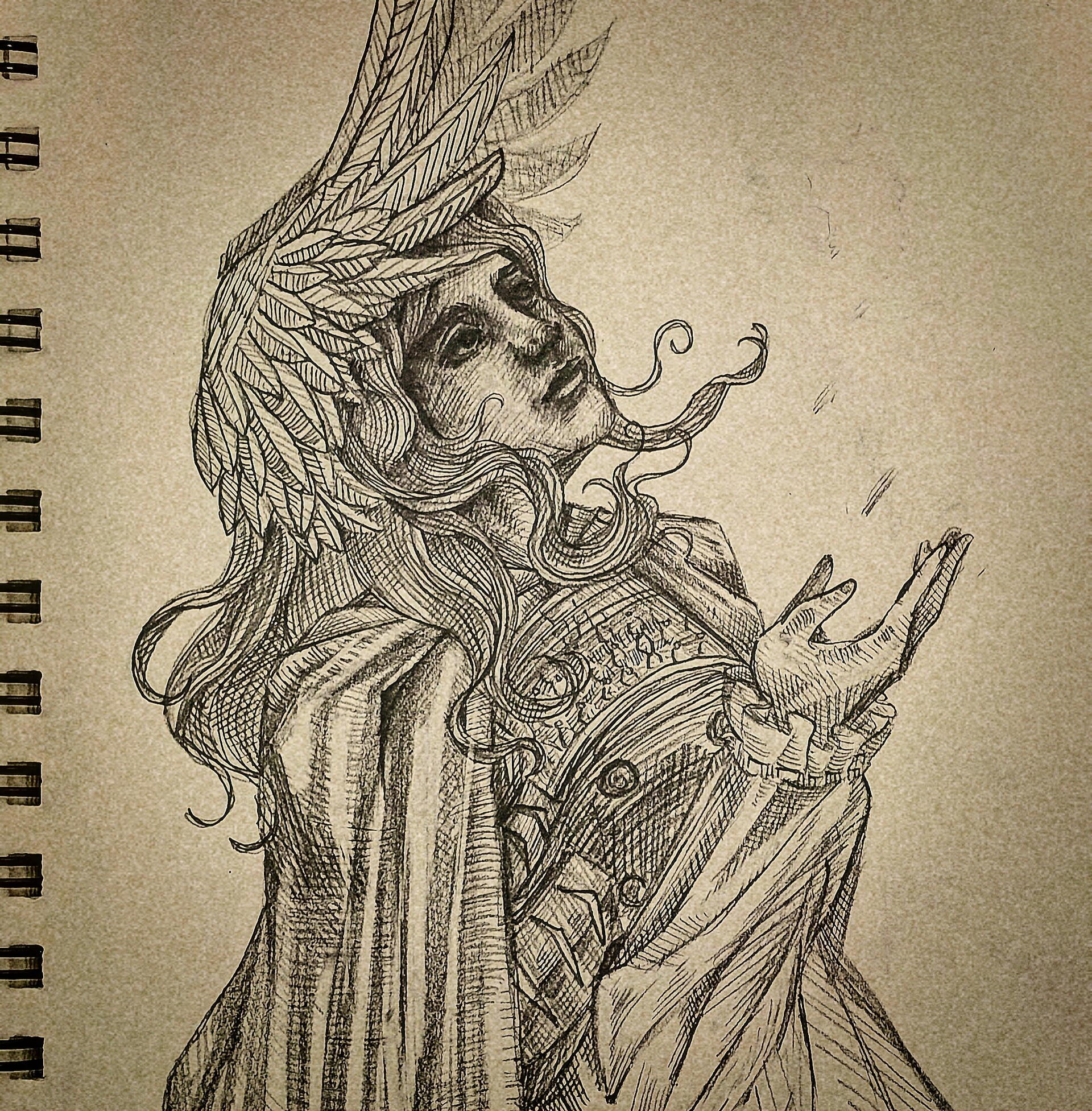 ArtStation - Bird lady