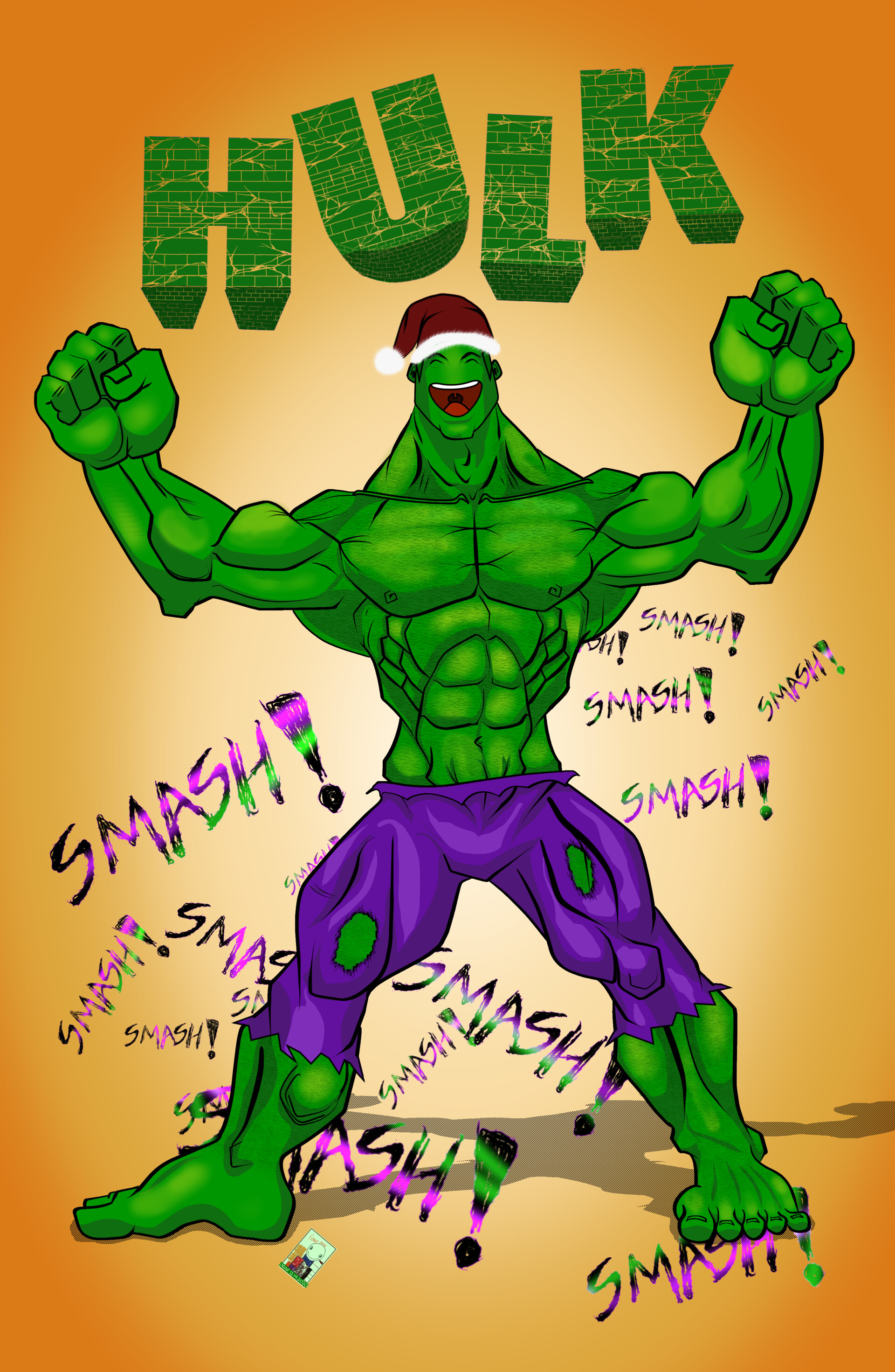 ArtStation - Hulk Smash!