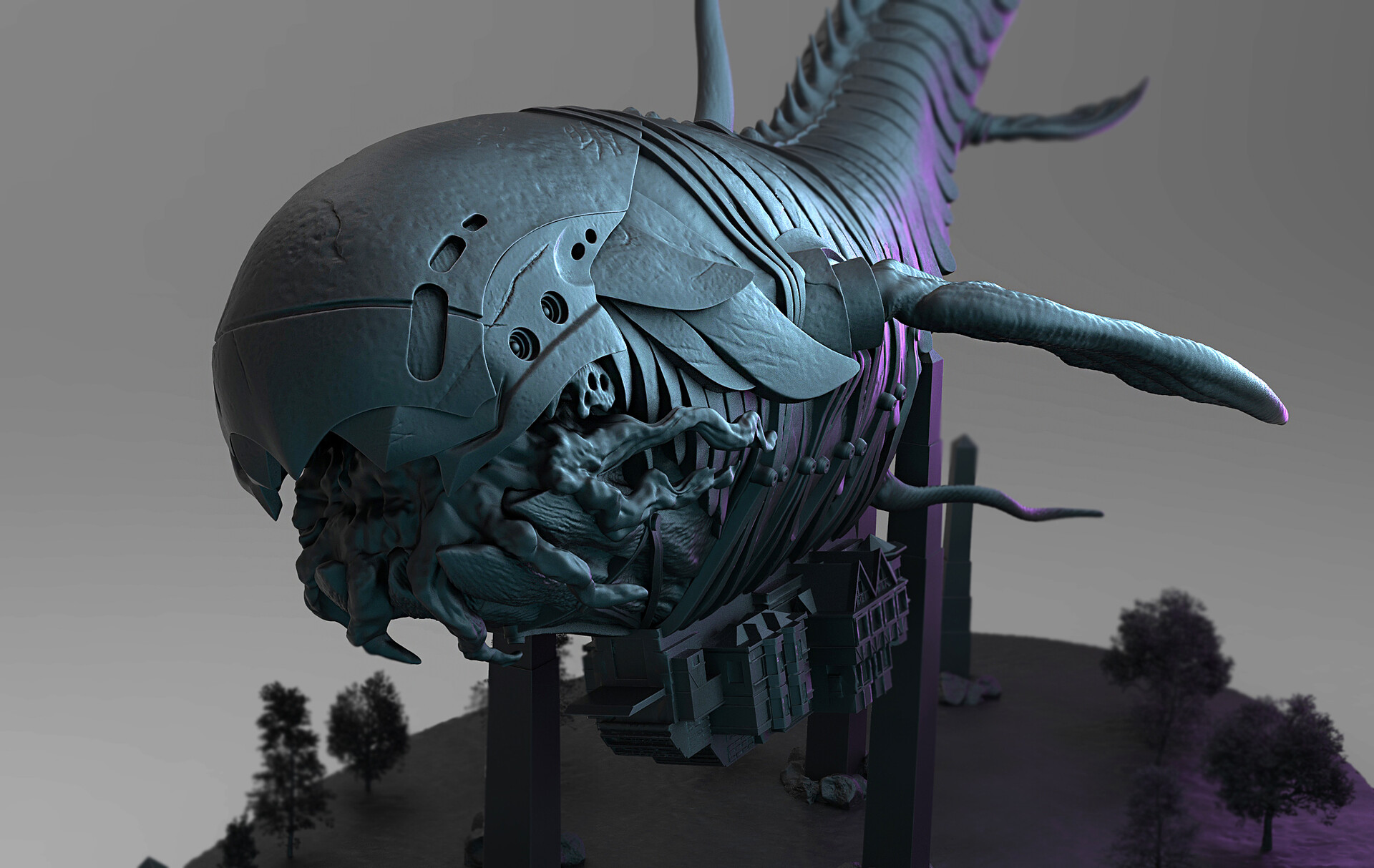 ArtStation - Celestial Leviathan