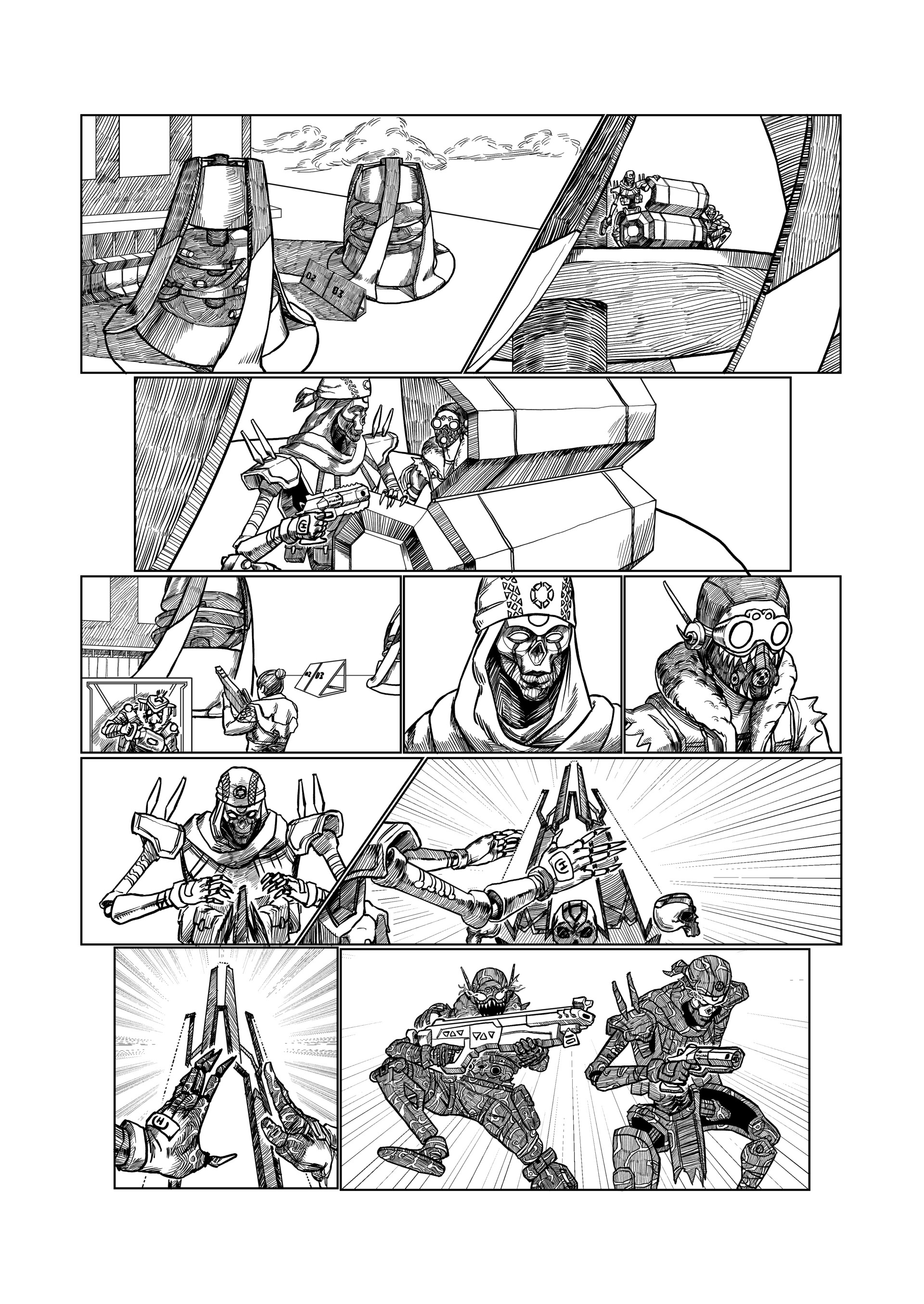 ArtStation - Apex Legends Comic