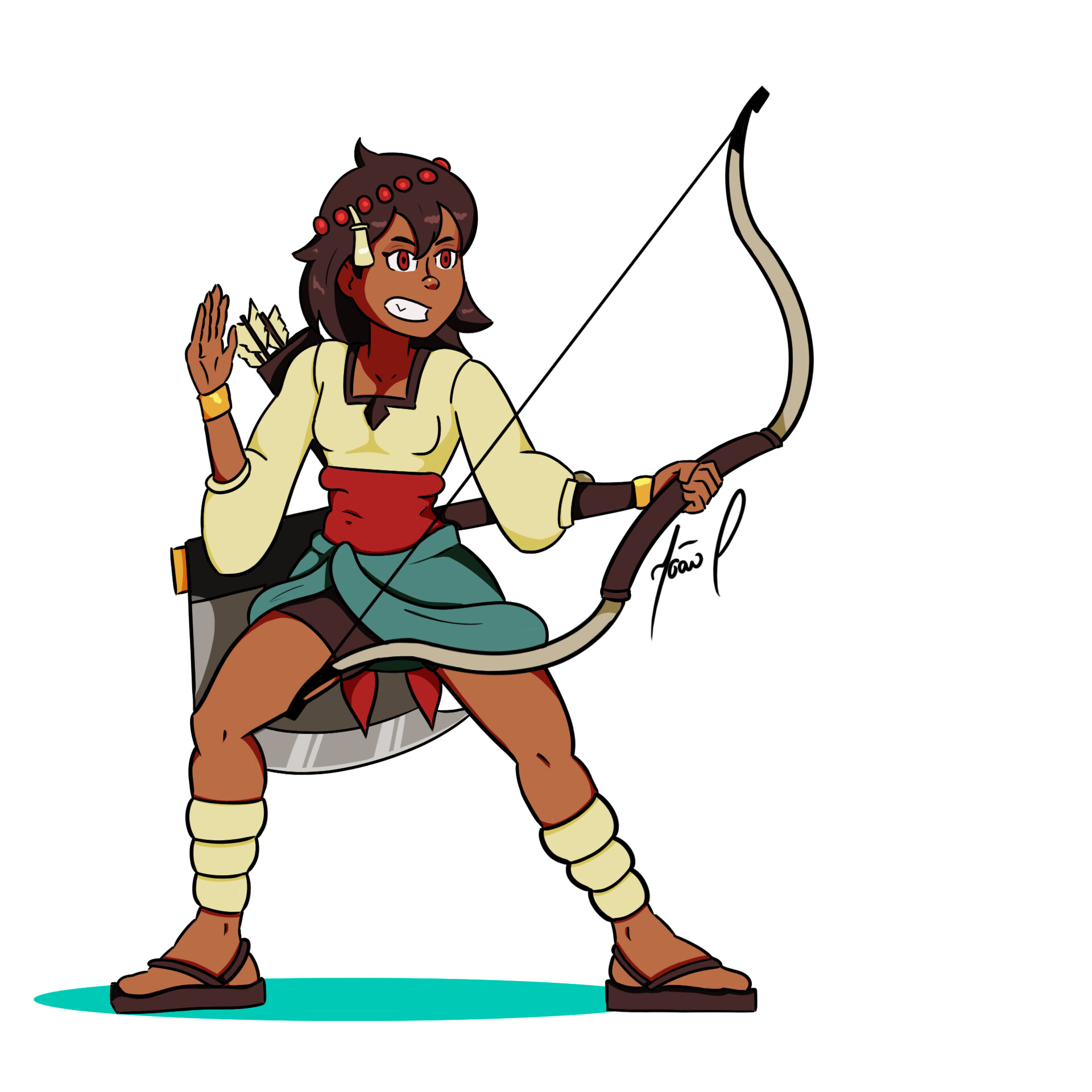 ArtStation - Ajna from Indivisible