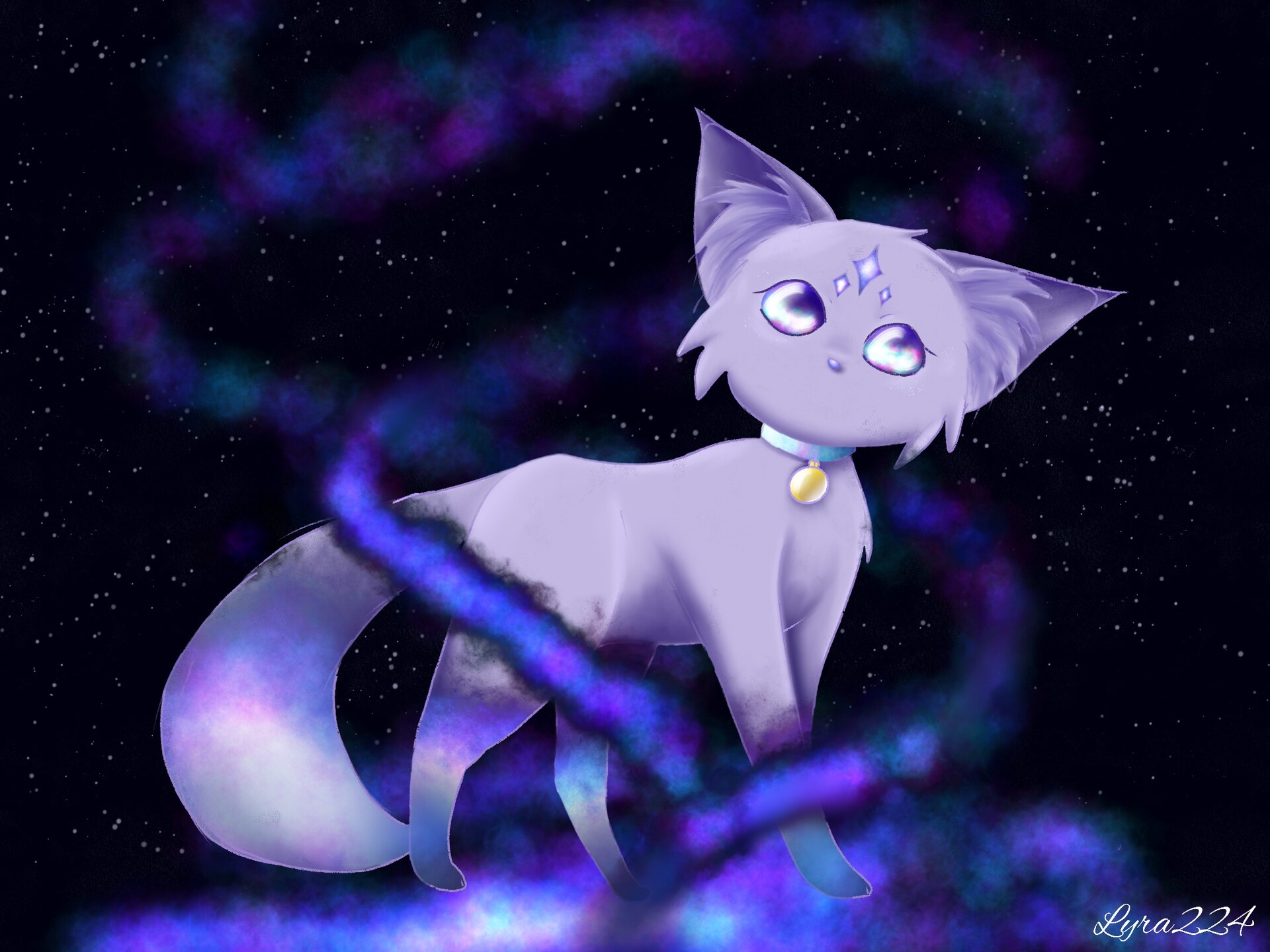 ArtStation - Cosmic Kitty