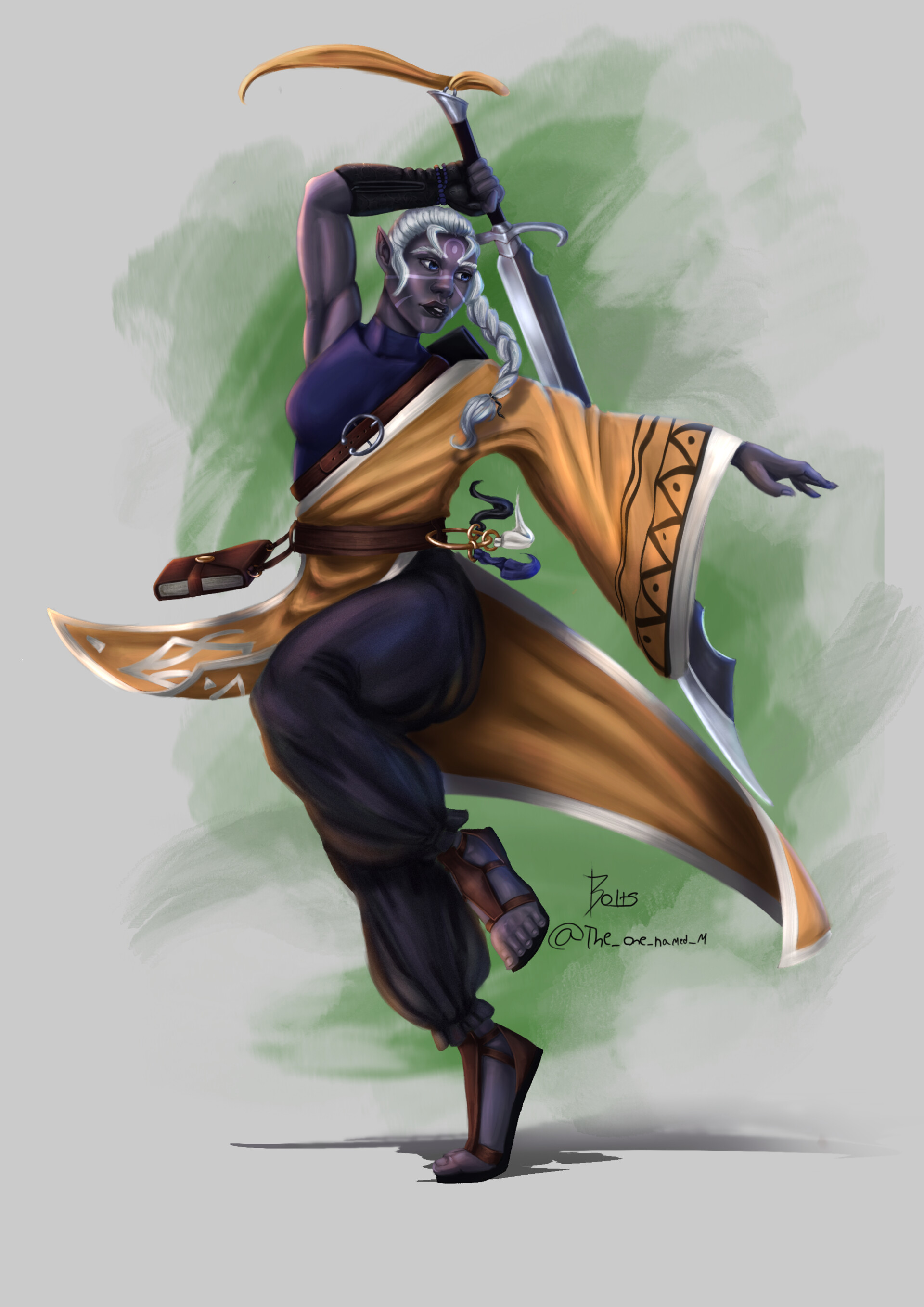 ArtStation - Drow Bladesinger